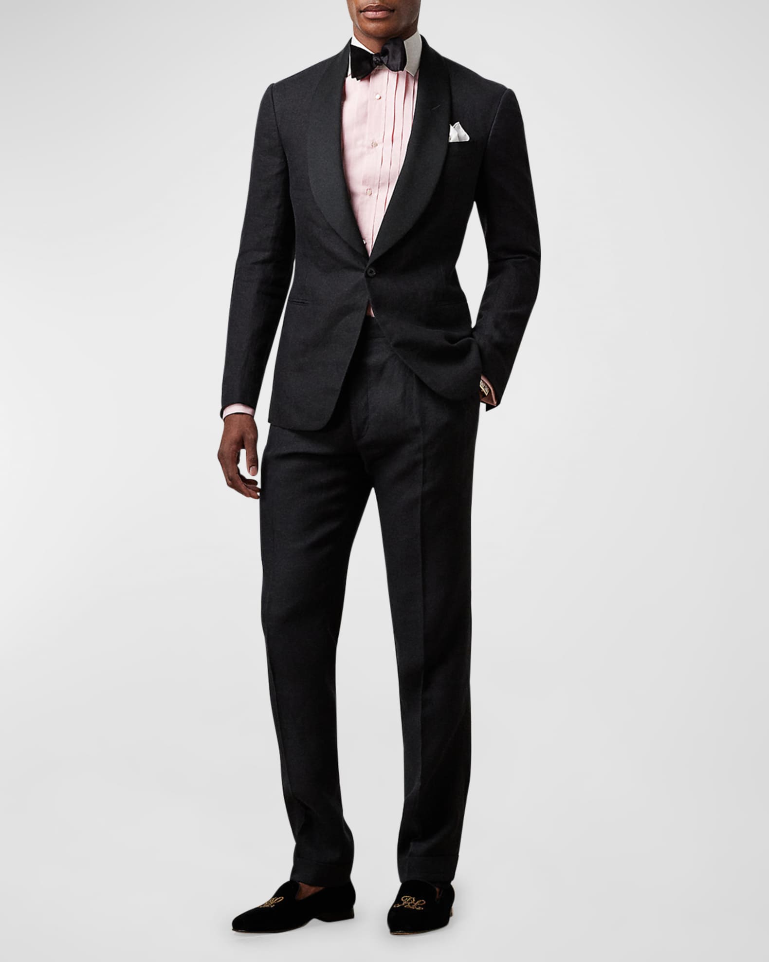 Ralph Lauren Purple Label Men's Kent Hand-Tailored Linen Tuxedo Jacket ...