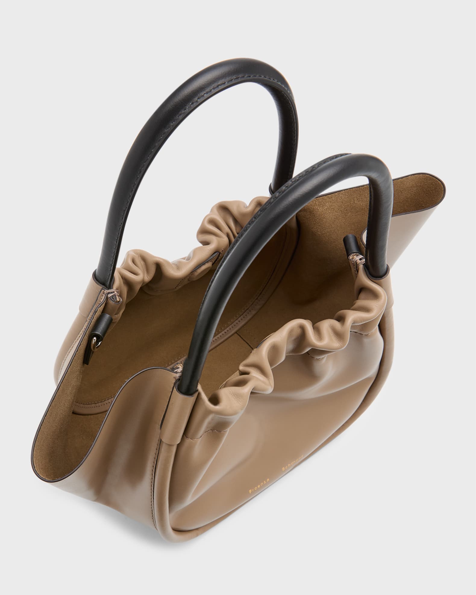 Proenza Schouler Small Ruched Leather Tote Bag | Neiman Marcus