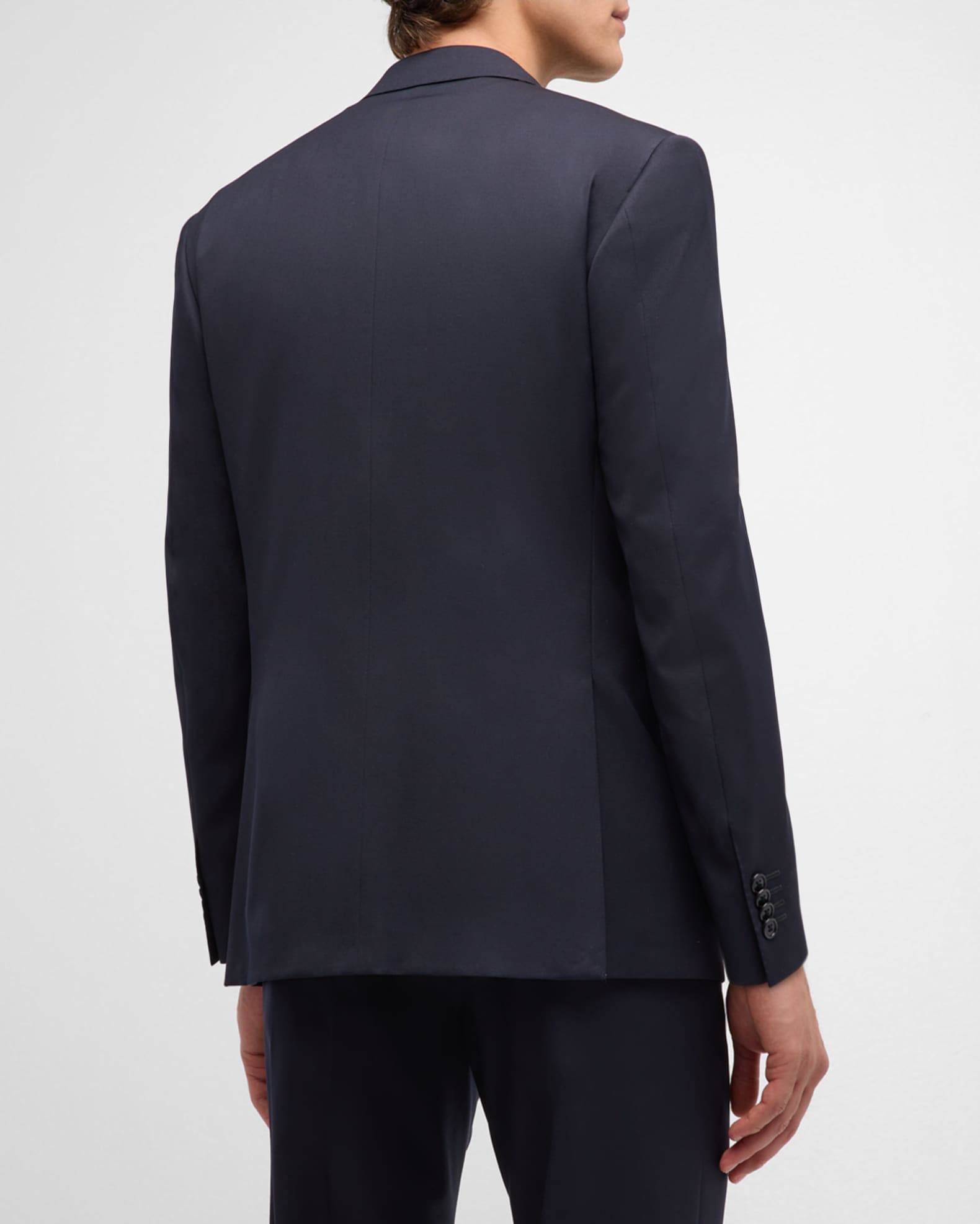 Corneliani Men's Solid Wool Leader Suit | Neiman Marcus