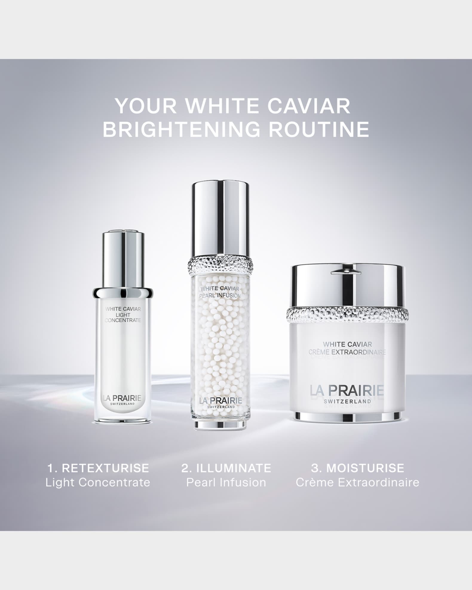 La Prairie White Caviar Pearl Infusion Serum, 1 oz. | Neiman Marcus