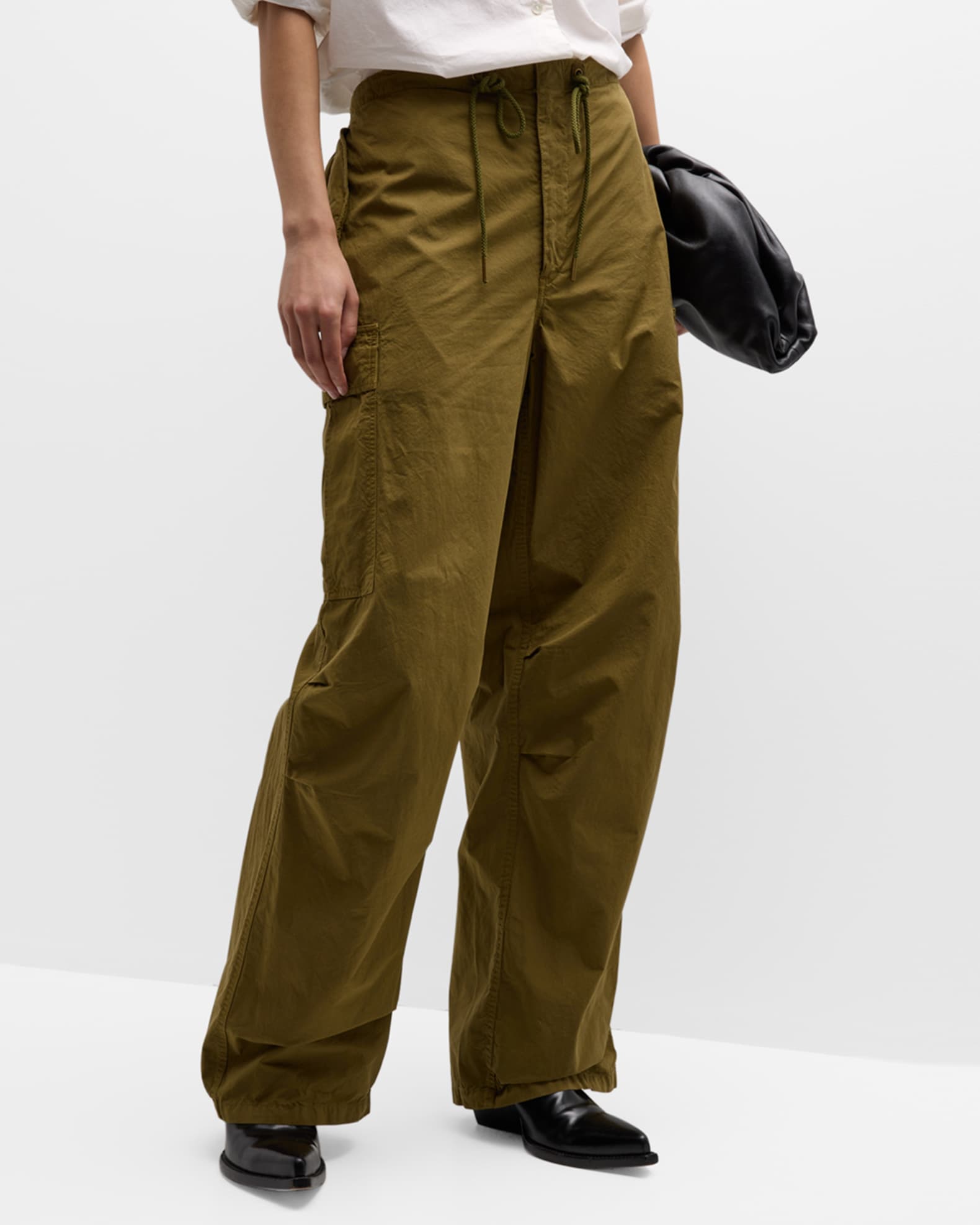 Nili Lotan Lison Oversized Cargo Pants | Neiman Marcus