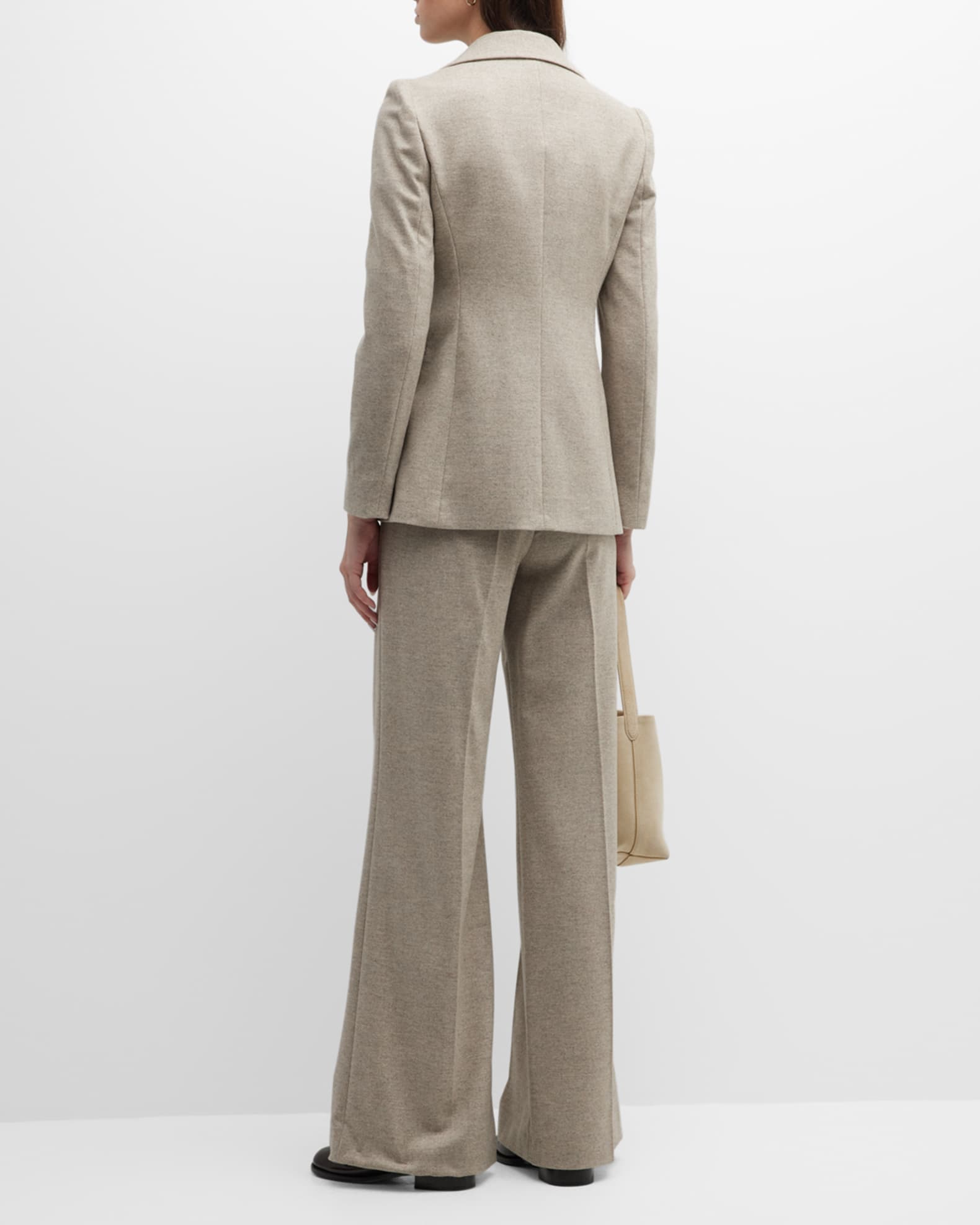 Max Mara Abaco Cashmere-Blend Blazer Jacket | Neiman Marcus