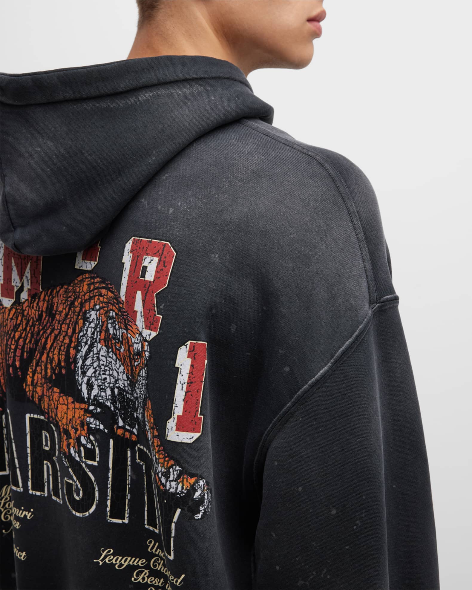Amiri Men's Vintage Tiger Varsity Hoodie | Neiman Marcus