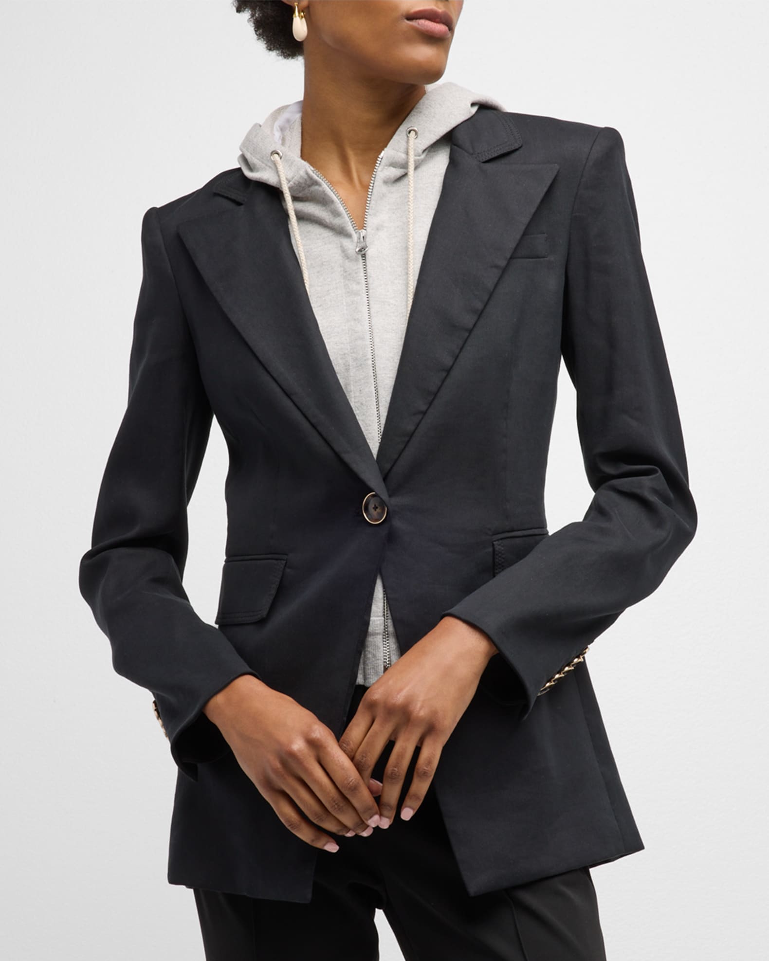 Veronica Beard Cutaway Dickey Jacket | Neiman Marcus