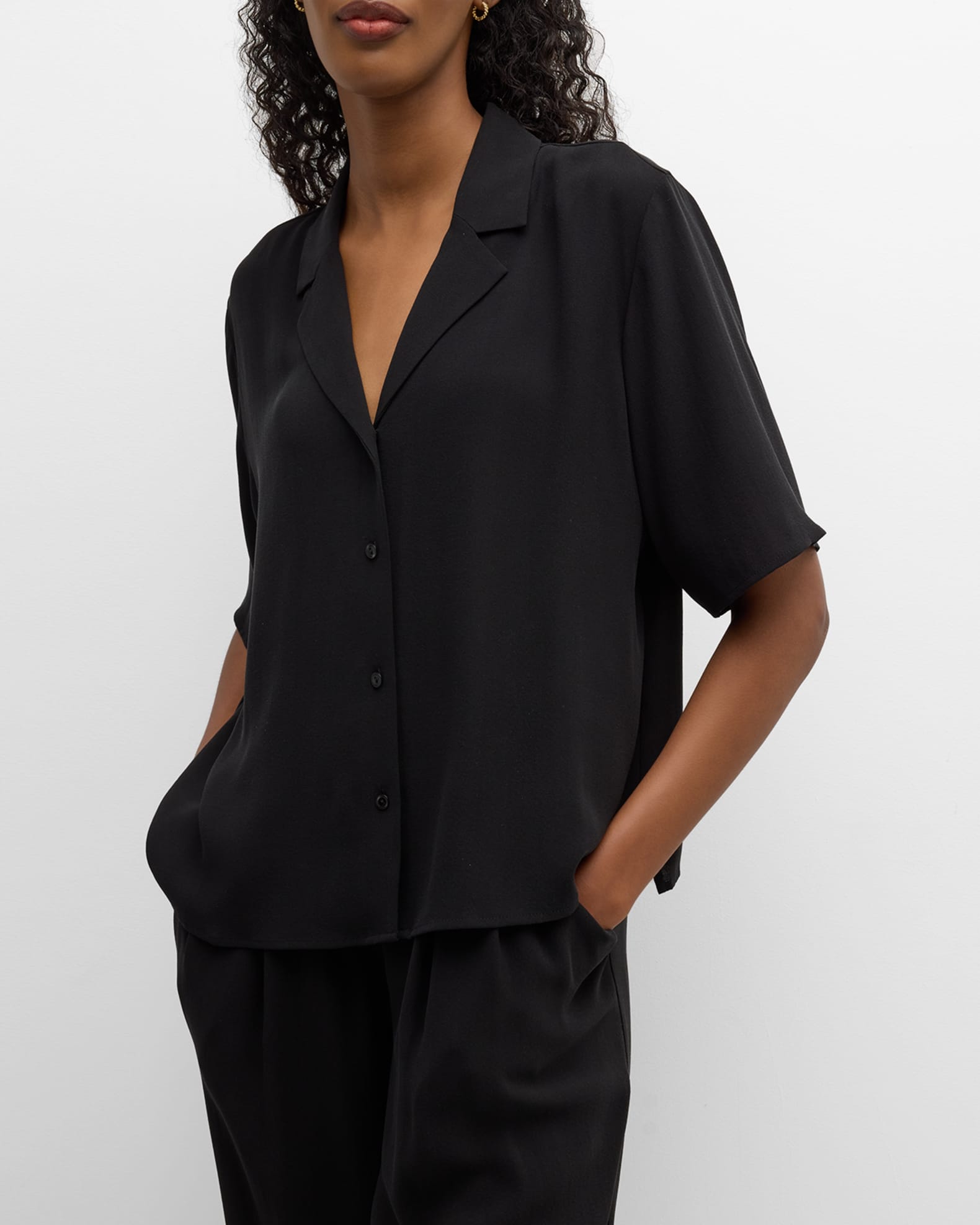 Silk Georgette Crepe Collection | Neiman Marcus