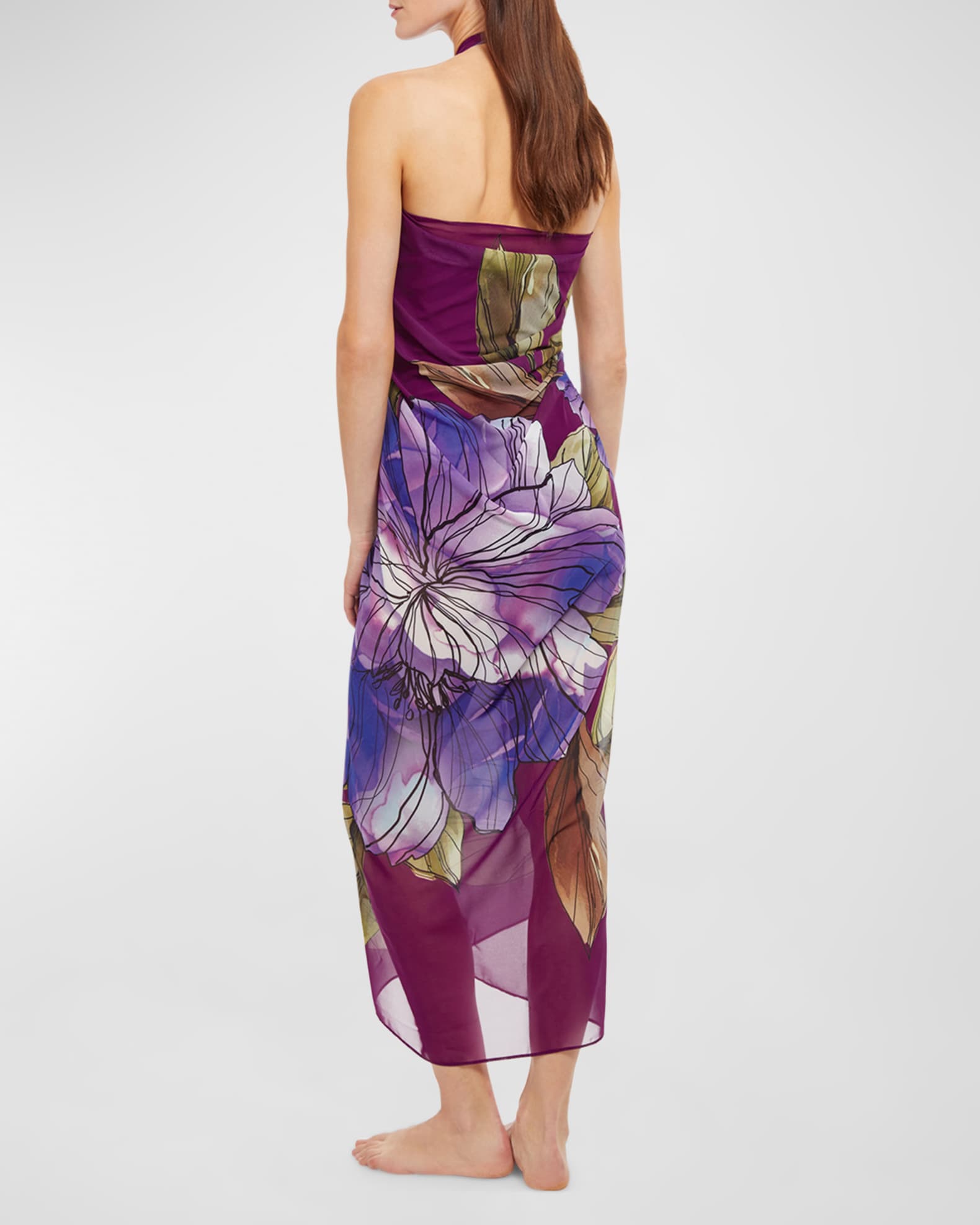 Gottex Wild Flower Pareo Coverup | Neiman Marcus