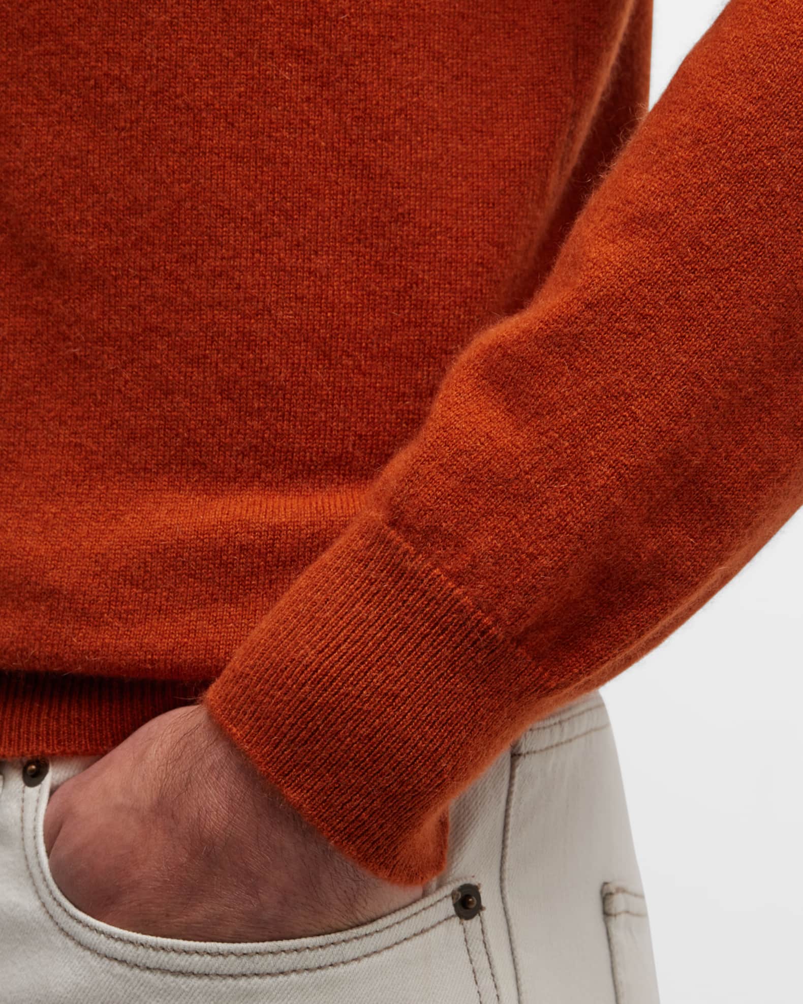 Neiman Marcus Cashmere Collection Men's Cashmere Crewneck Sweater ...