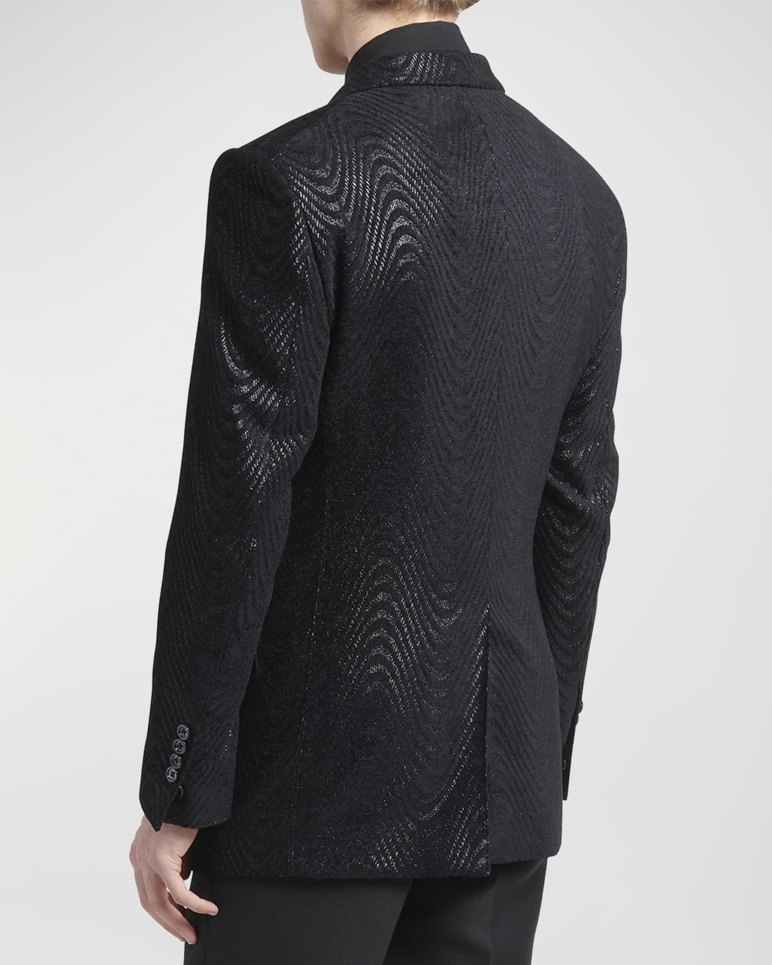 TOM FORD Men's Atticus Spiral Jacquard Cocktail Jacket | Neiman Marcus