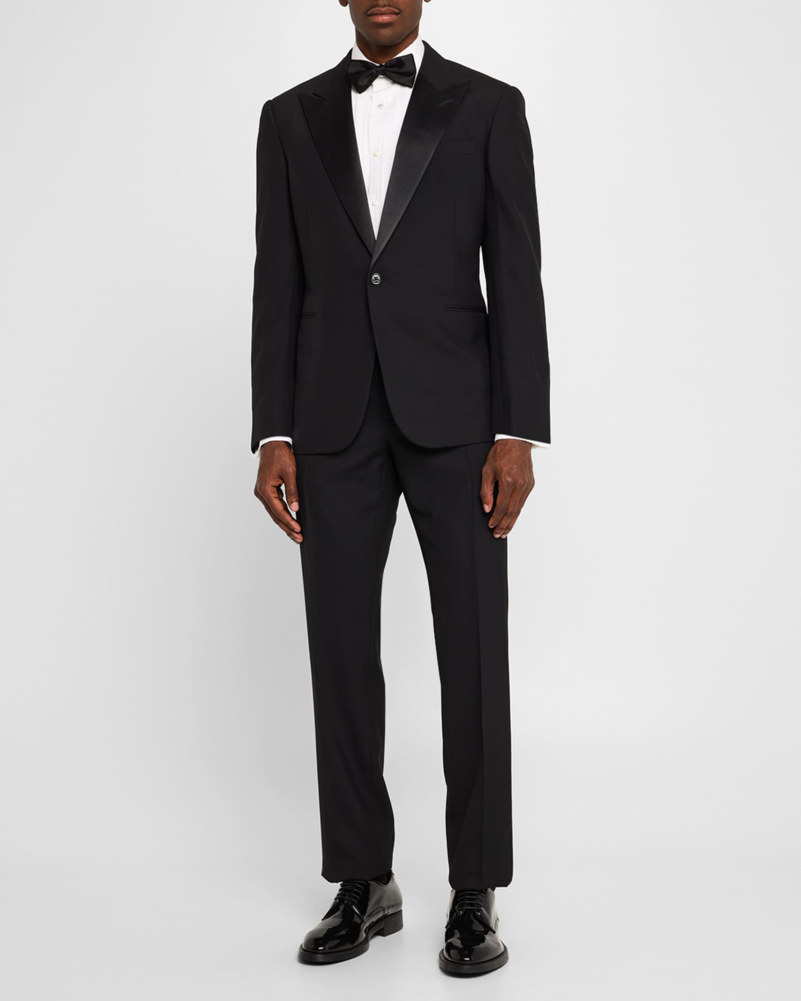 Ralph Lauren Purple Label Men's Tailored Wool Barathea Tuxedo | Neiman ...