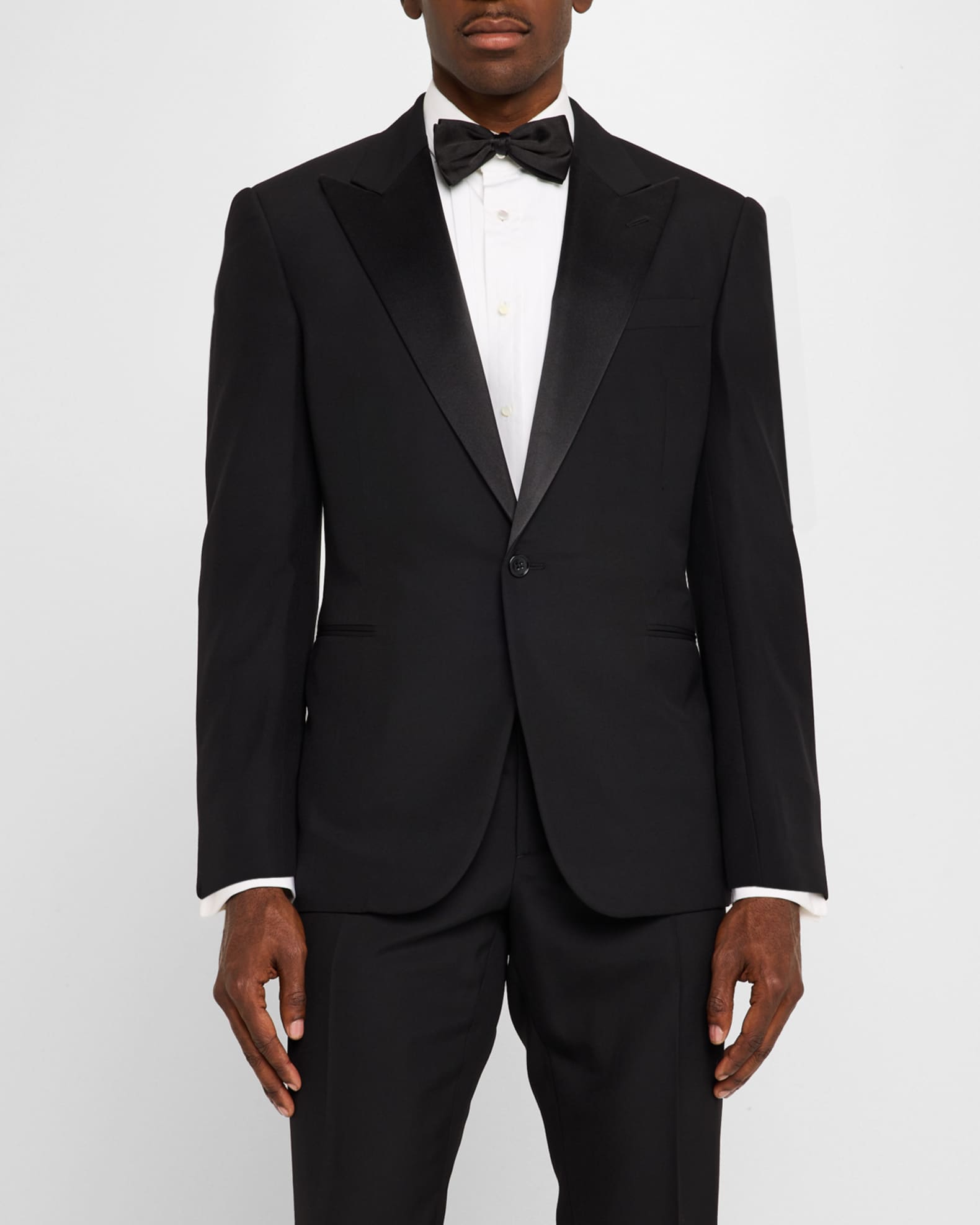 Ralph Lauren Purple Label Men's Tailored Wool Barathea Tuxedo | Neiman ...