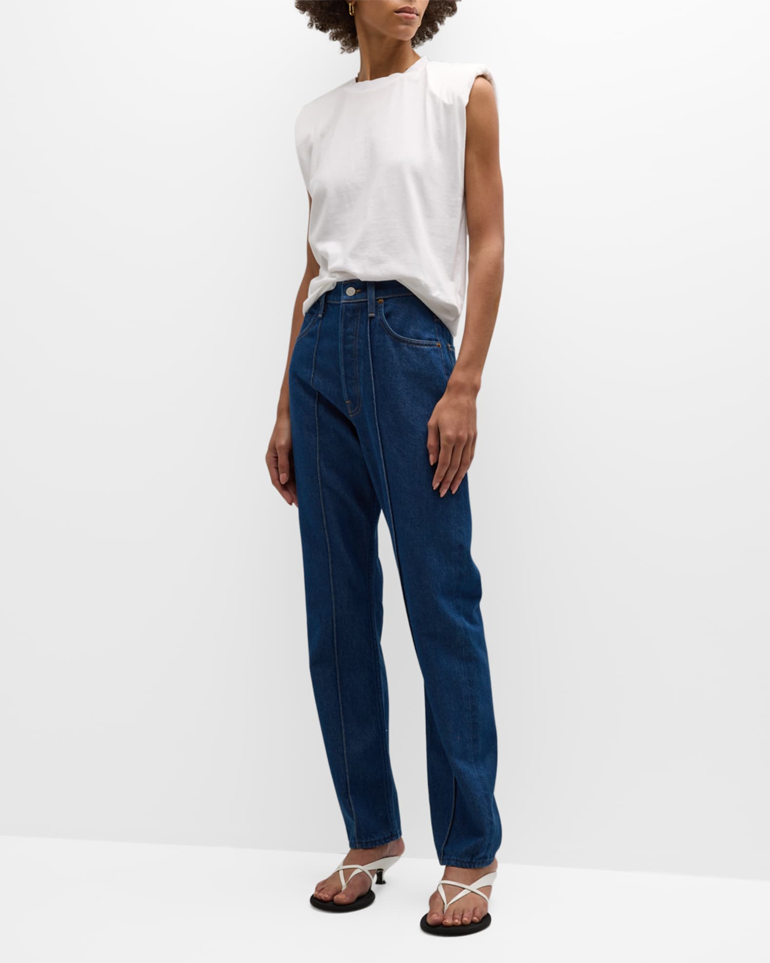 MOTHER The Pin Up Tippy Top Sweet Tooth Jeans | Neiman Marcus