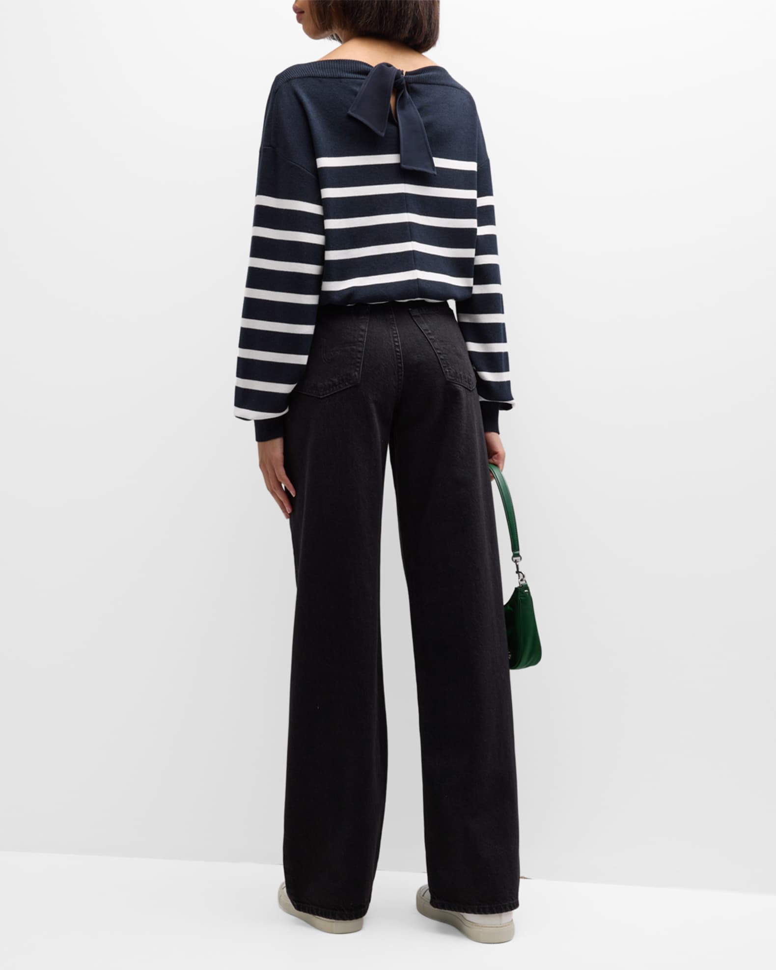 AG Jeans Kora High Rise Wide-Leg Jeans | Neiman Marcus
