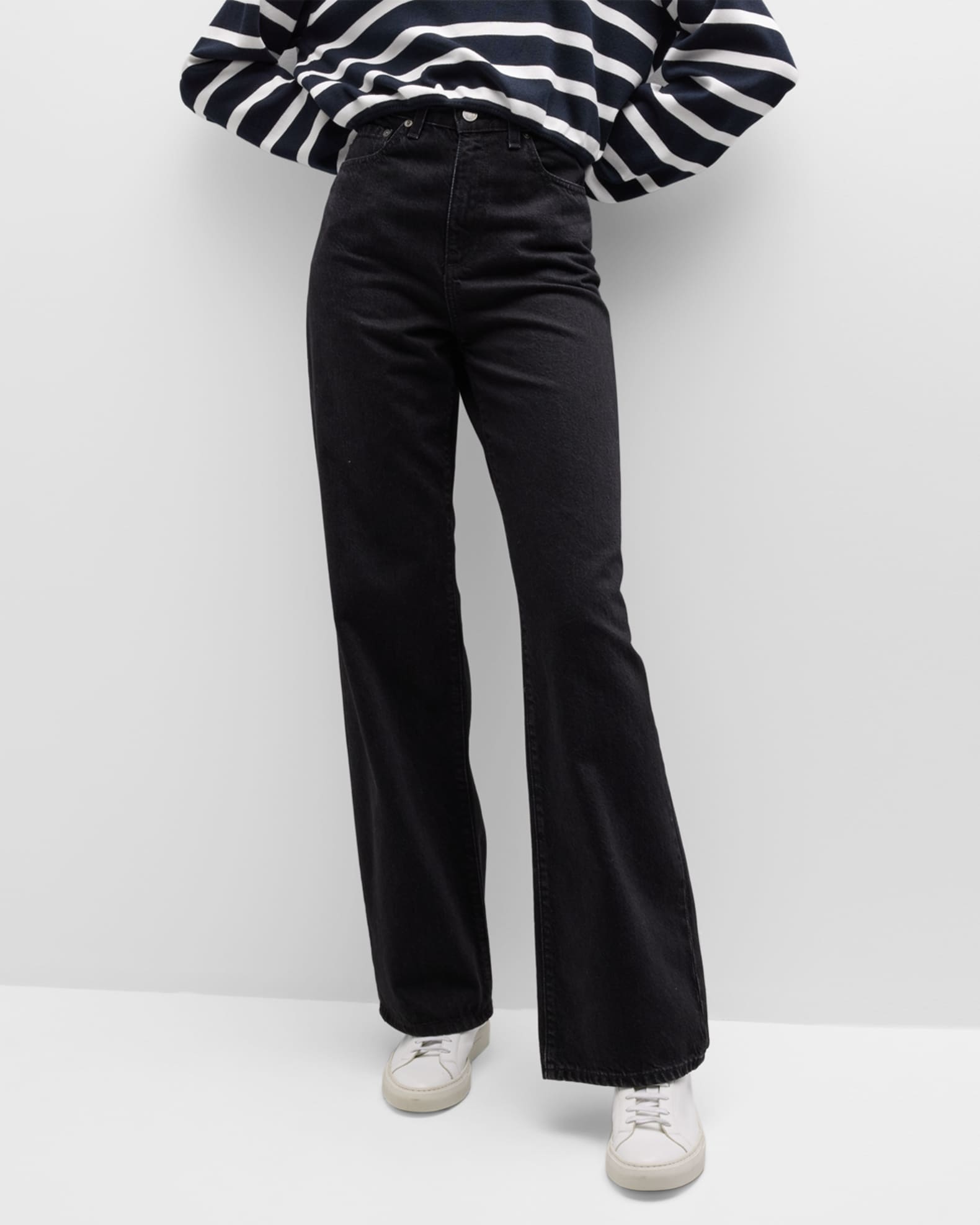 AG Jeans Kora High Rise Wide-Leg Jeans | Neiman Marcus