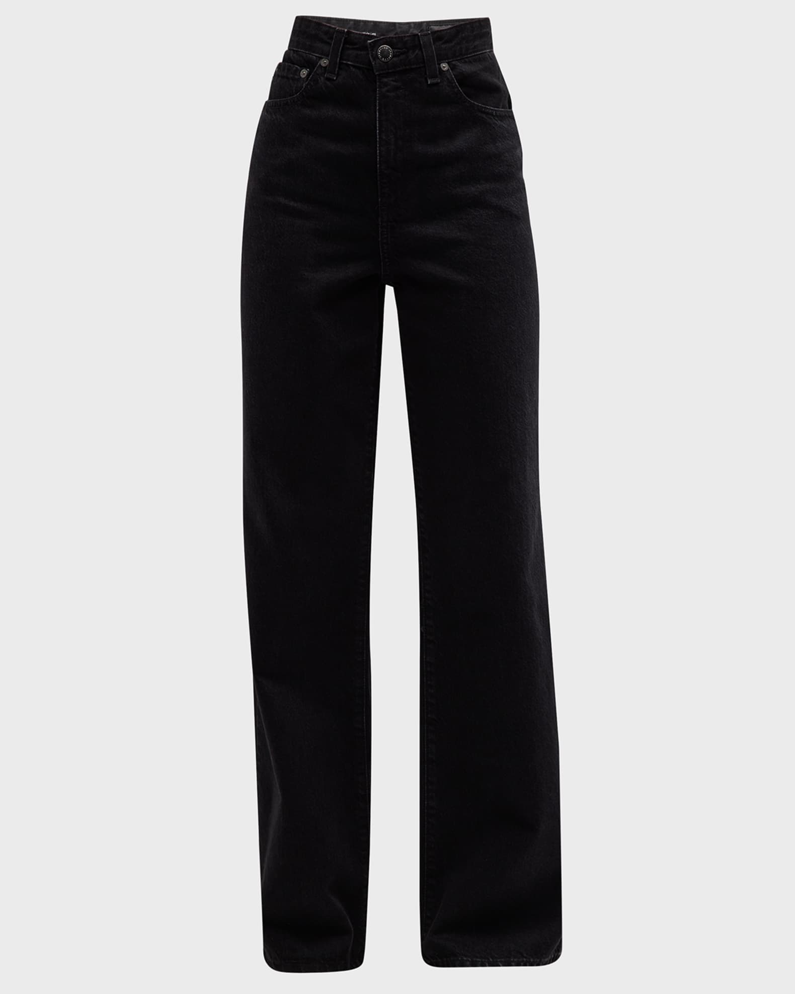 AG Jeans Kora High Rise Wide-Leg Jeans | Neiman Marcus