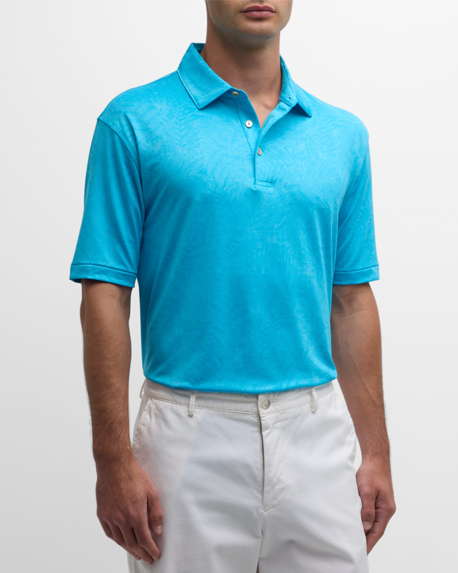 Peter Millar Men's Sylvan Performance Jersey Polo Shirt | Neiman Marcus