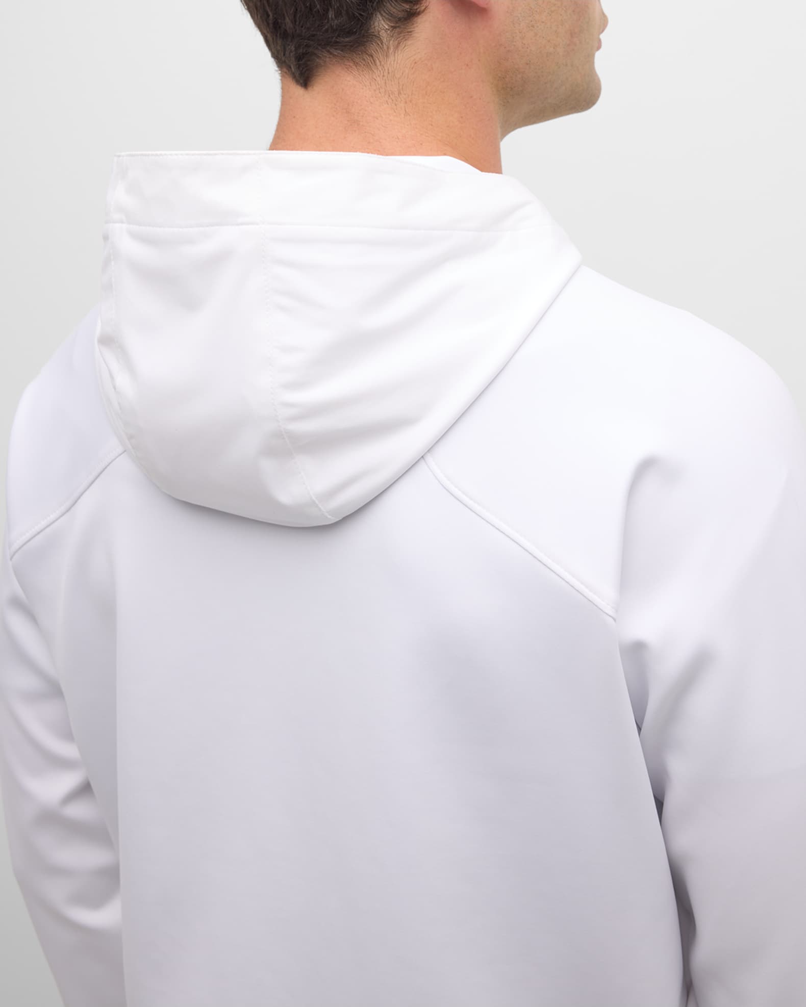 Peter Millar Men's Merge Elite Hybrid Hooded Jacket | Neiman Marcus