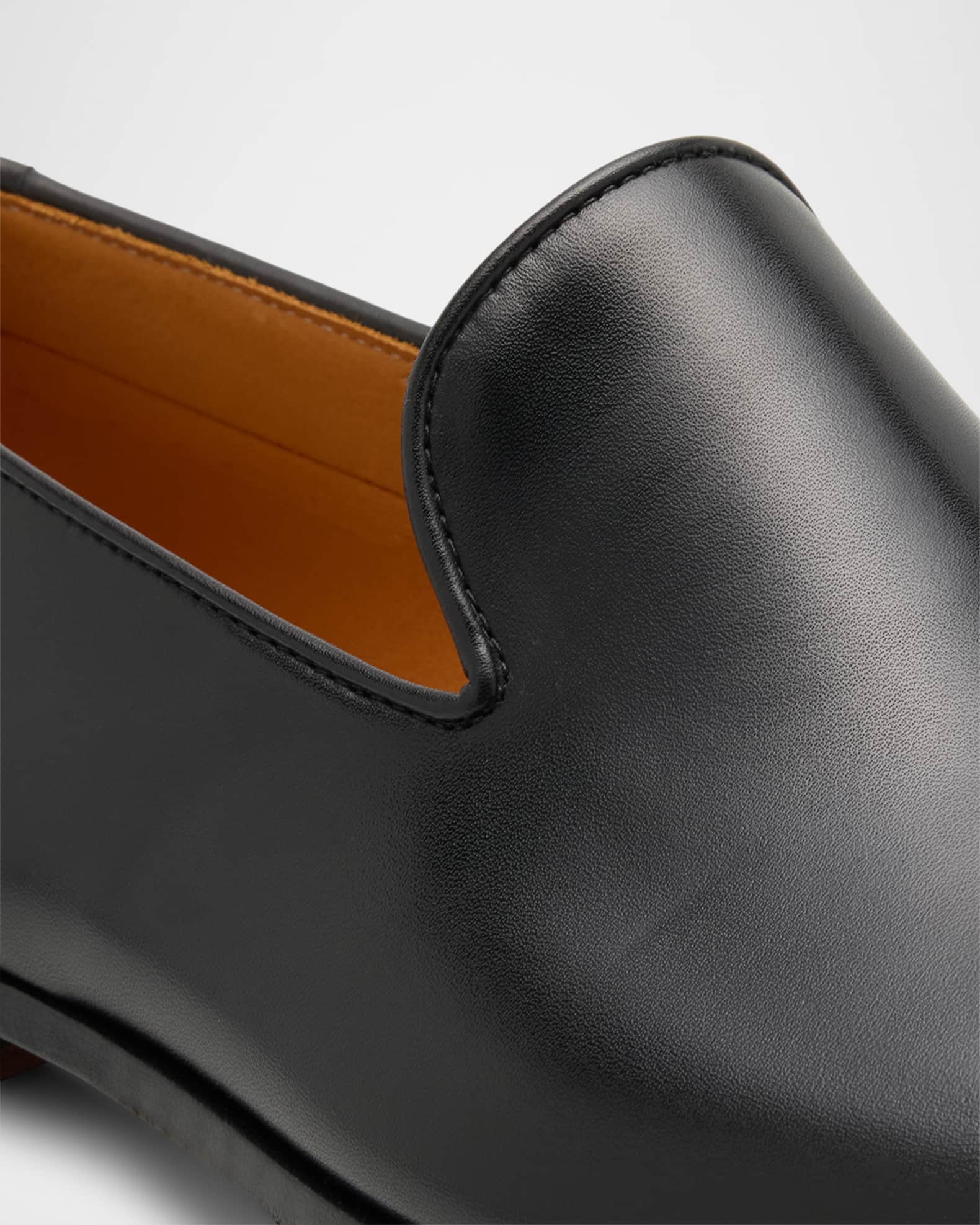 Magnanni Men's Diaz Leather Loafers | Neiman Marcus