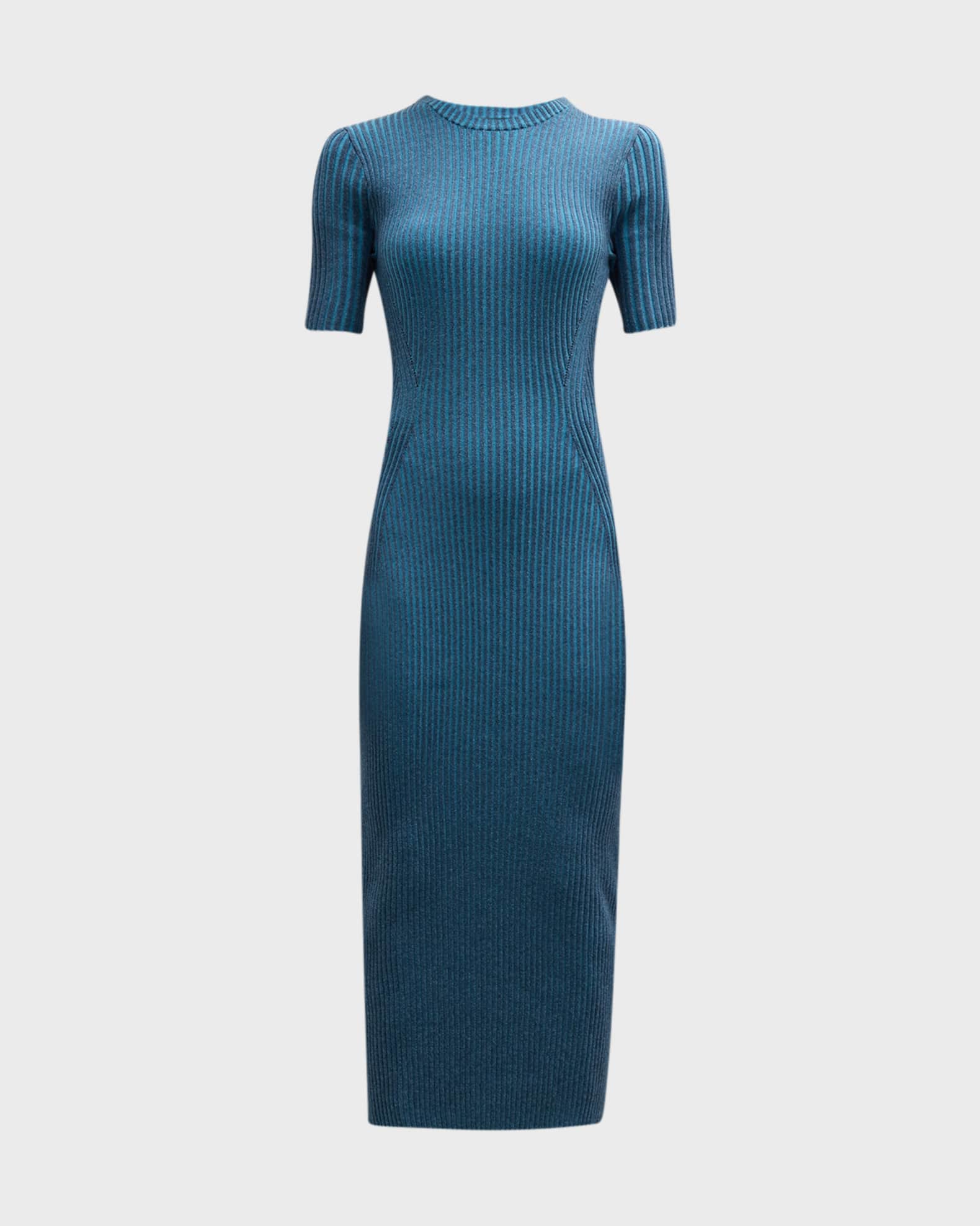 Rails Genesis Rib-Knit Bodycon Midi Dress | Neiman Marcus