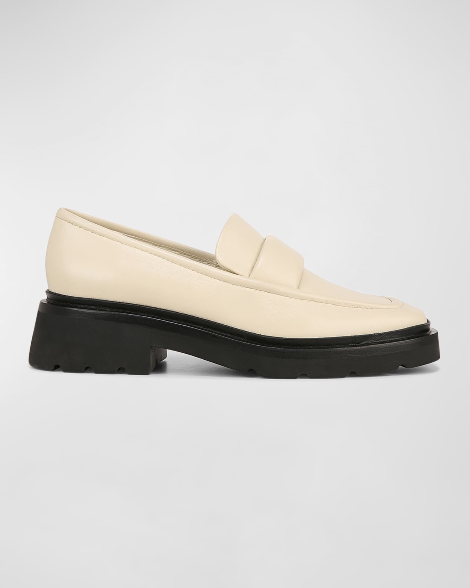 Vince Robin Leather Casual Penny Loafers | Neiman Marcus