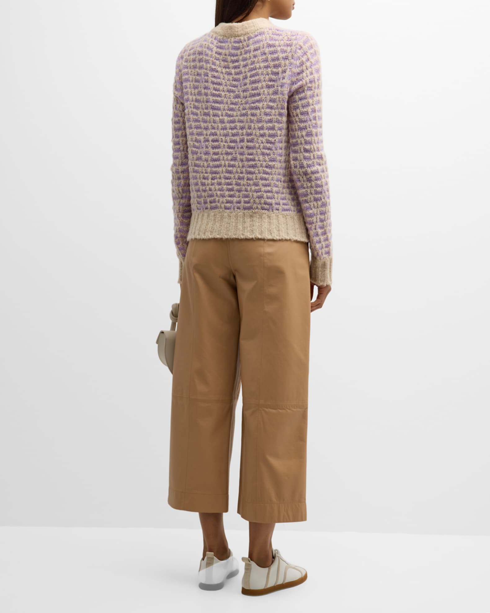 Happy Sheep Crewneck Wool-Cashmere Sweater | Neiman Marcus
