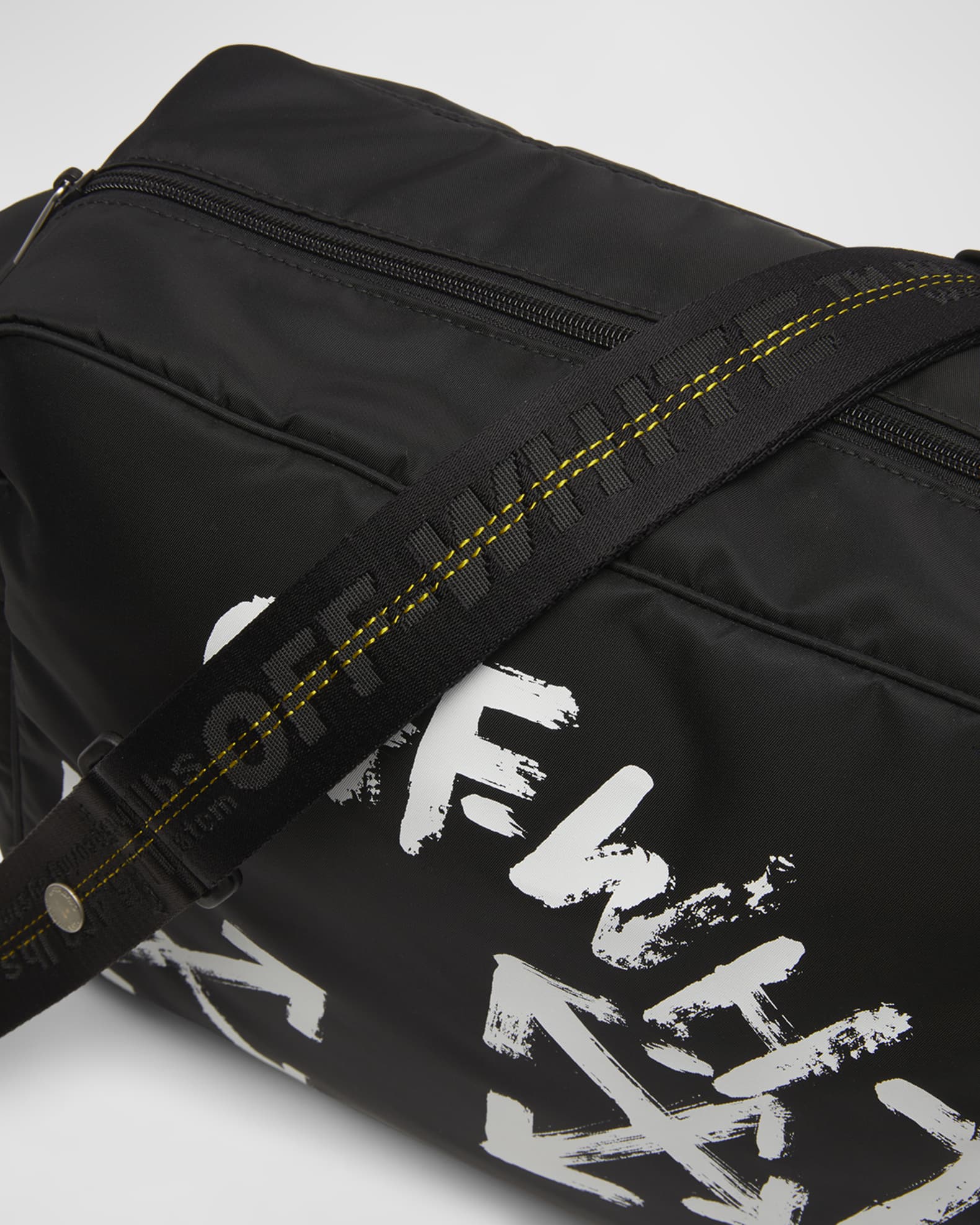 Off-White Paint Script Mama Bag | Neiman Marcus