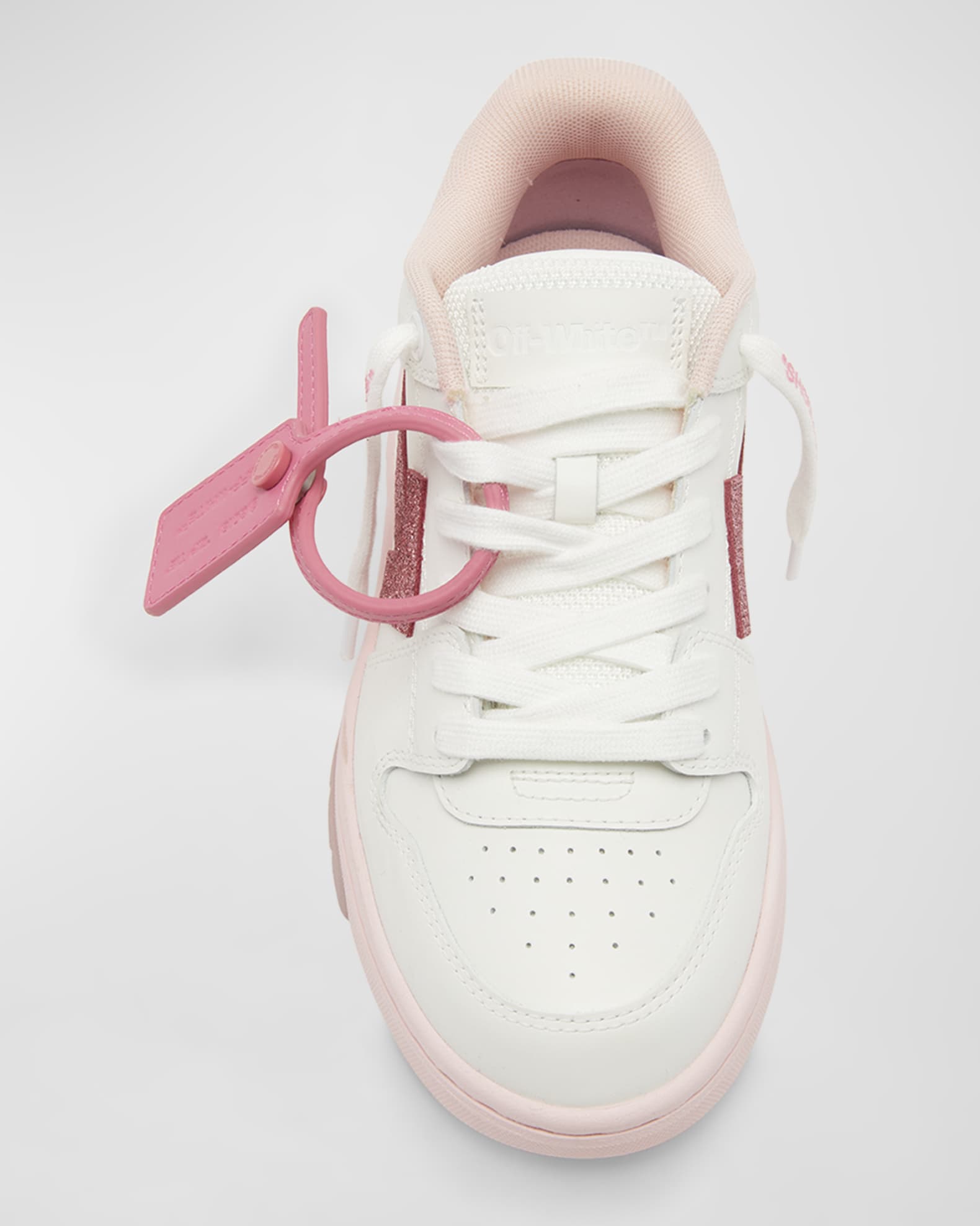 Off-White Girl's Out Of Office Glitter Low-Top Sneakers, Toddler/Kids ...