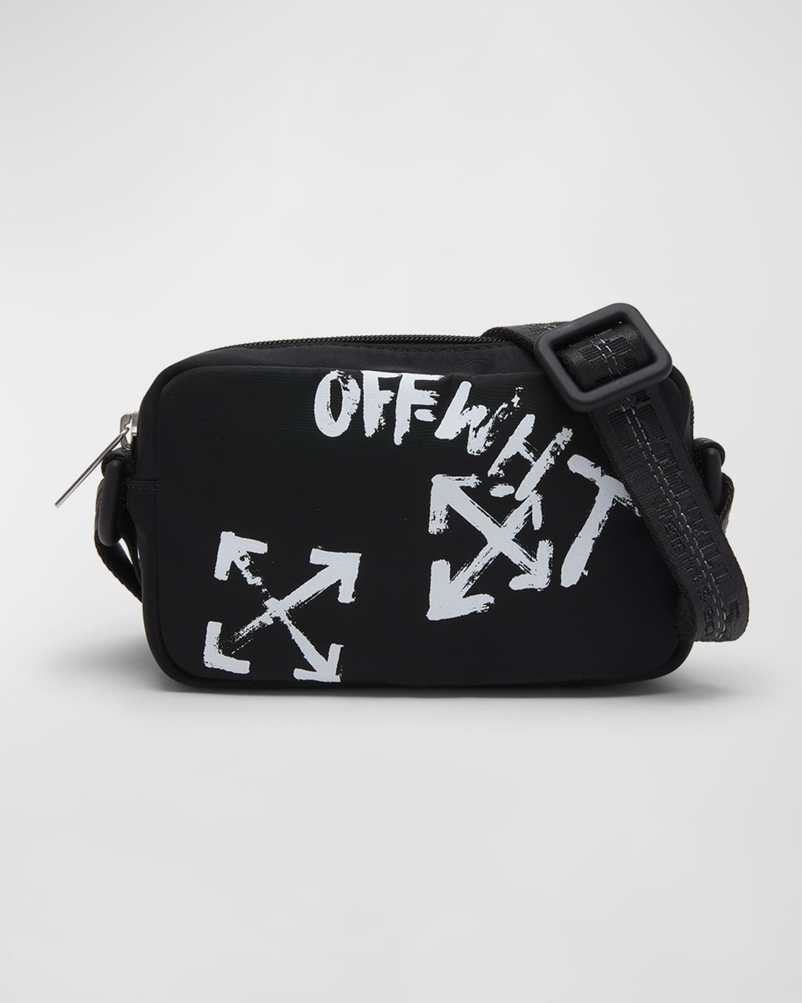 Off-White Kid's Paint Script Camera Bag | Neiman Marcus
