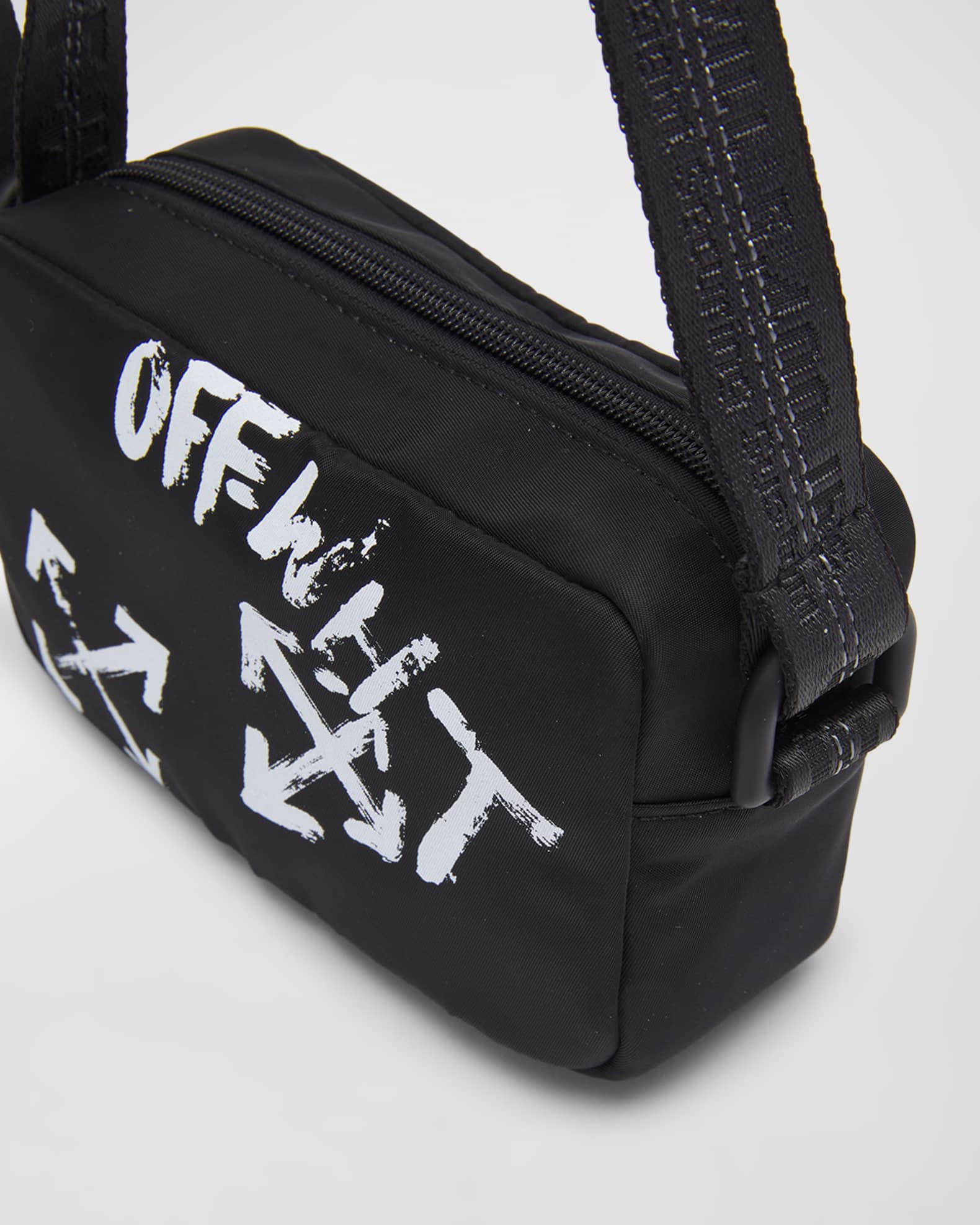 Off-White Kid's Paint Script Camera Bag | Neiman Marcus