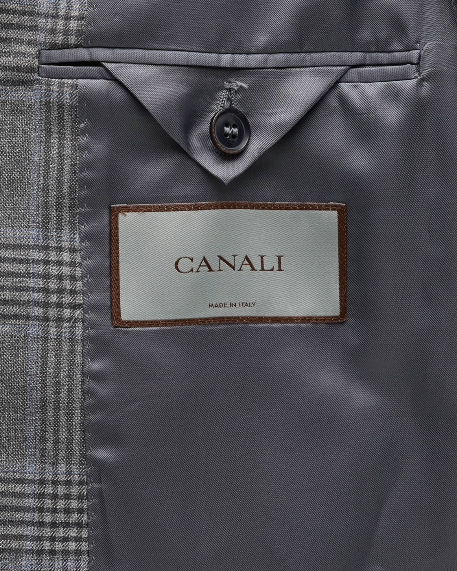 Canali Men's Plaid Wool Sport Coat | Neiman Marcus