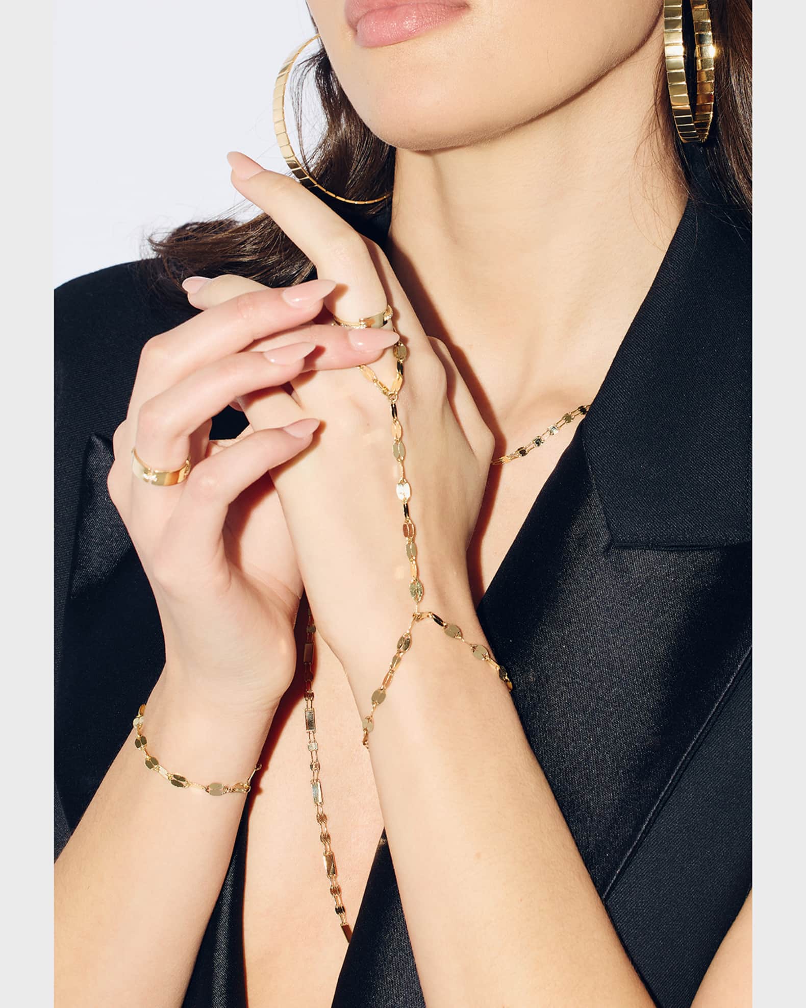 LANA Epic Gloss Blake Hand Lariat | Neiman Marcus