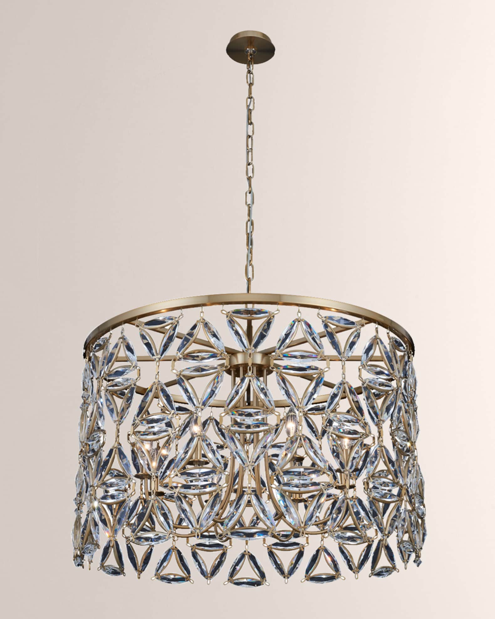 Allegri Crystal by Kalco Lighting Triangulo Chandelier | Neiman Marcus