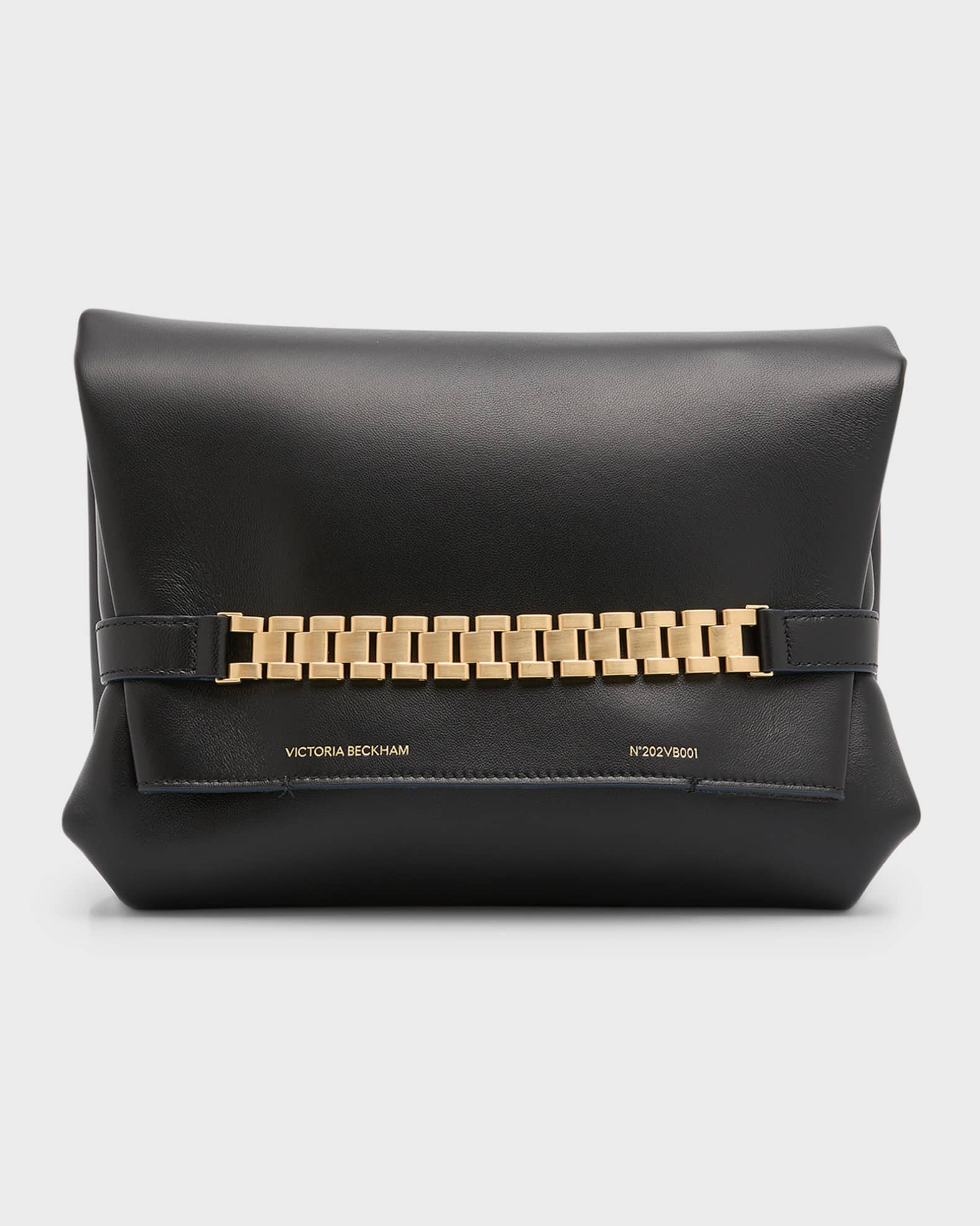 Victoria Beckham Chain Pouch Leather Shoulder Bag | Neiman Marcus