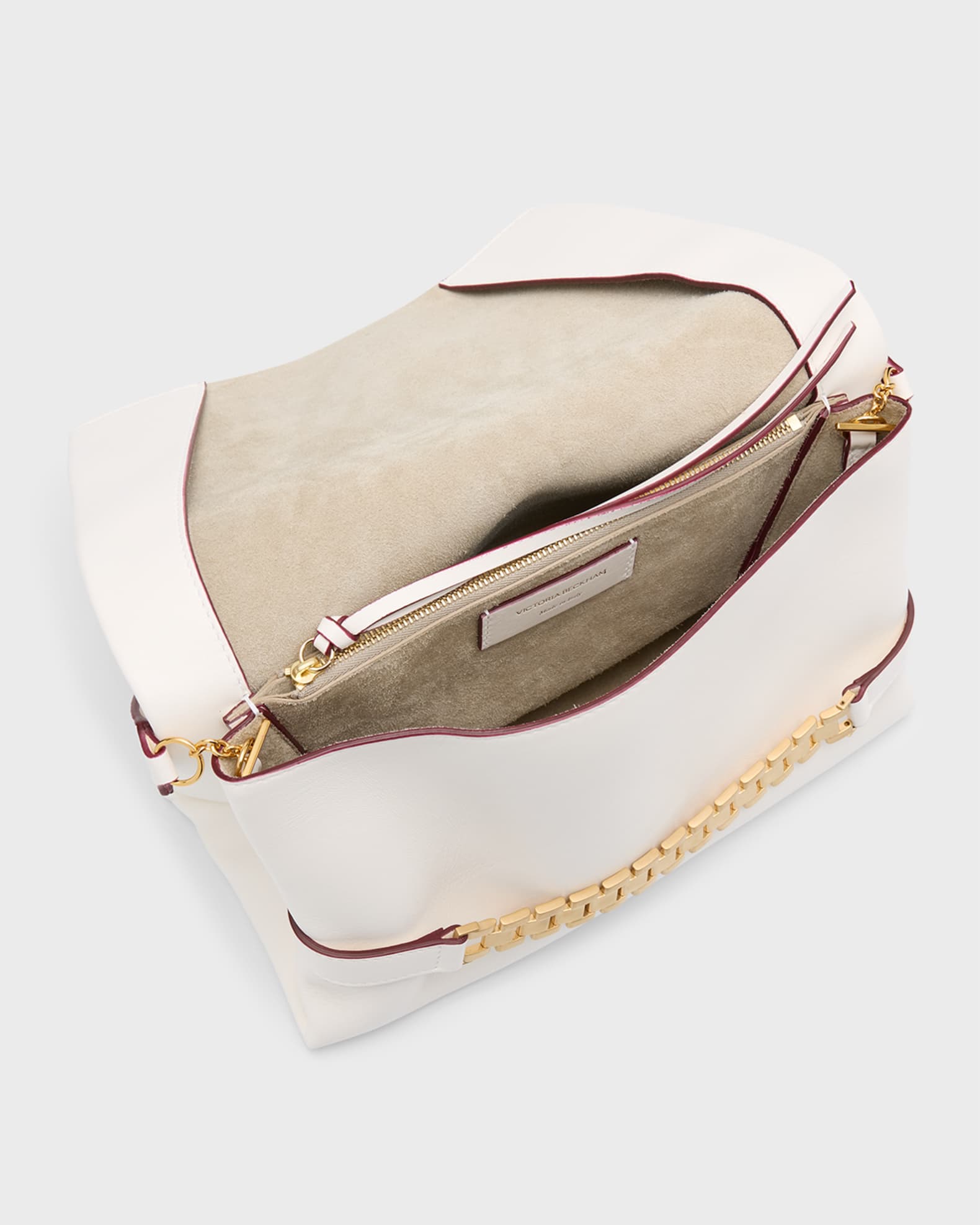 Victoria Beckham Chain Pouch Leather Shoulder Bag | Neiman Marcus