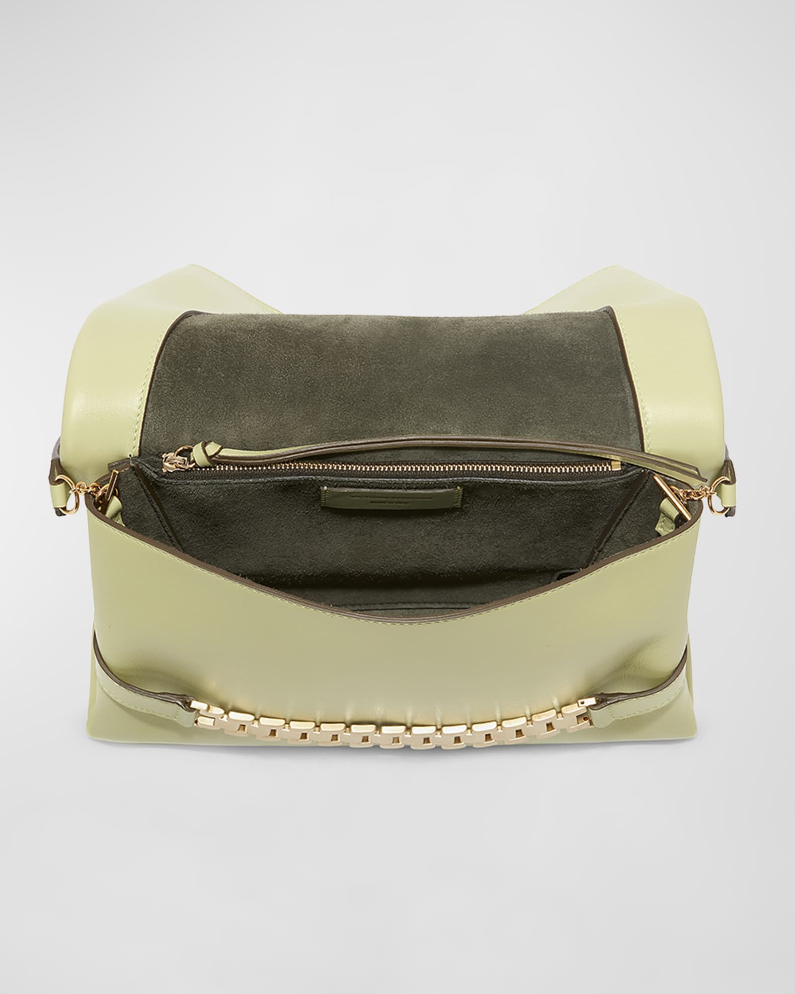 Victoria Beckham Chain Pouch Leather Shoulder Bag | Neiman Marcus