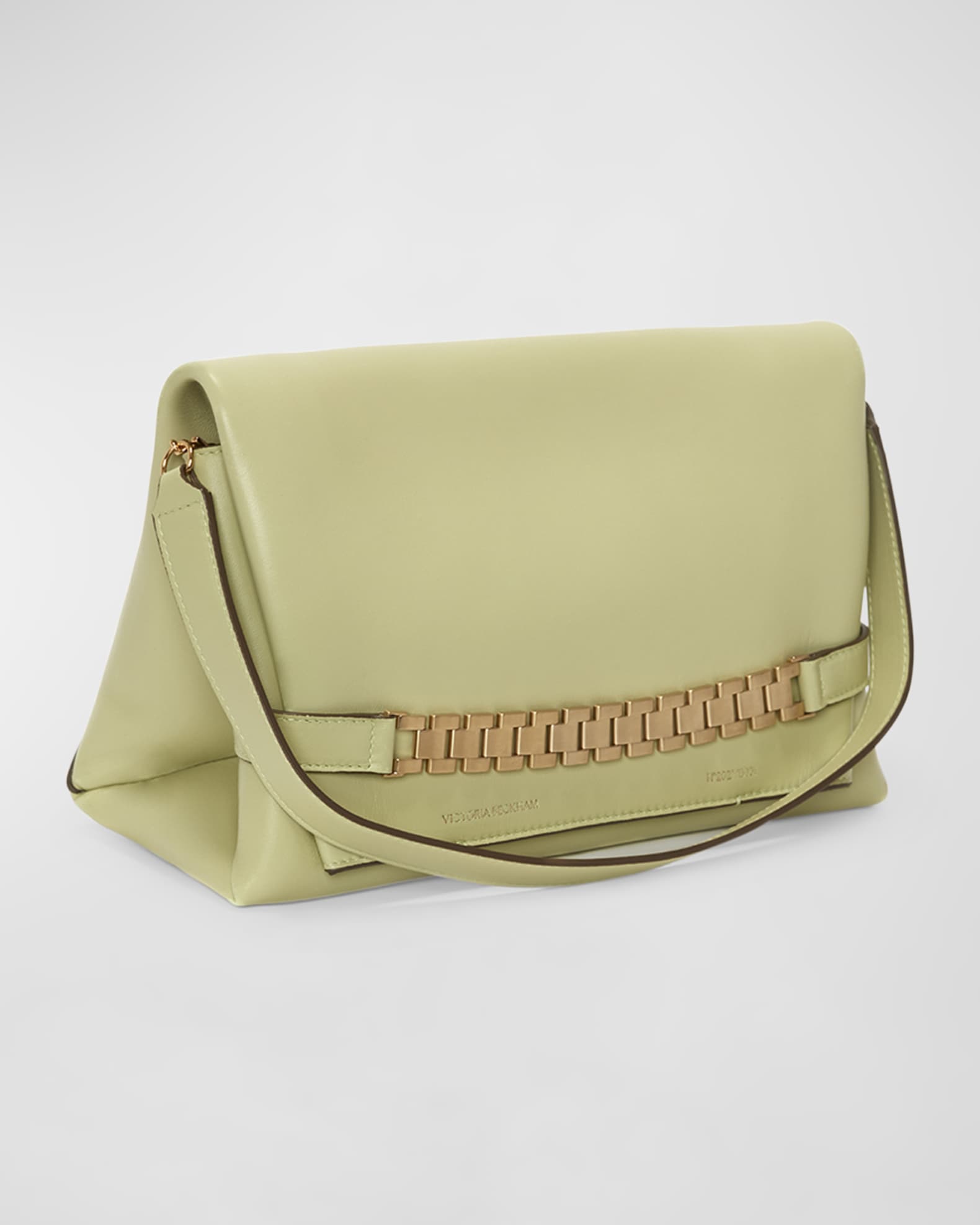 Victoria Beckham Chain Pouch Leather Shoulder Bag | Neiman Marcus