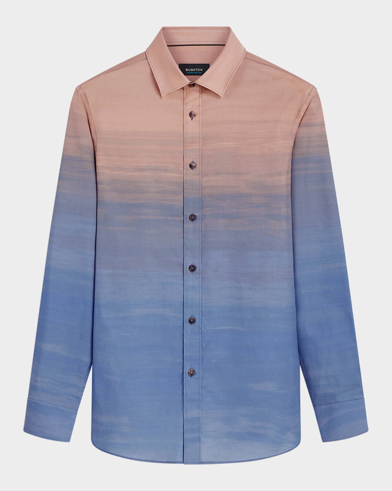 Bugatchi Men's Slim Fit Cotton-Stretch Sport Shirt | Neiman Marcus