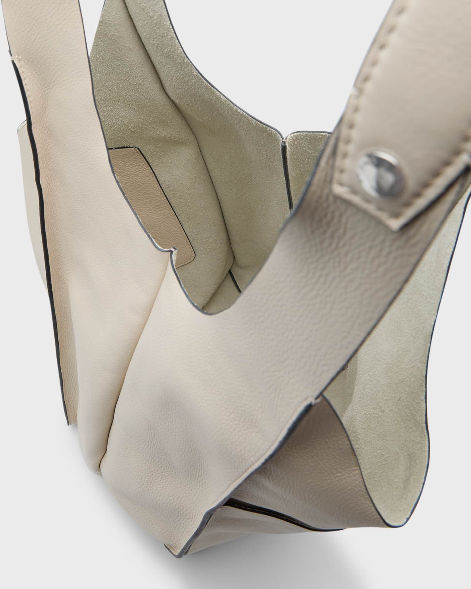 Rag & Bone Logan Leather Shopper Shoulder Bag | Neiman Marcus