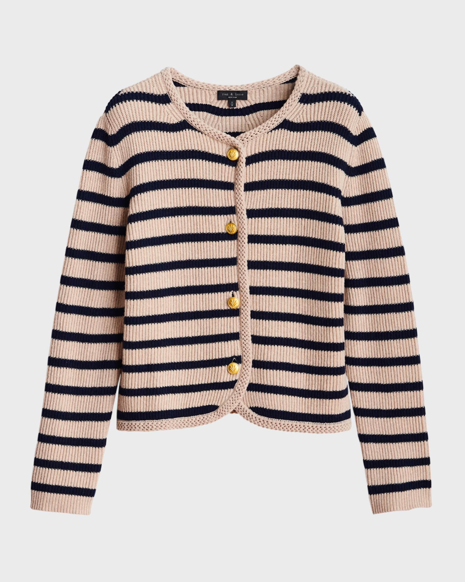 Rag & Bone Nancy Striped Cardigan | Neiman Marcus