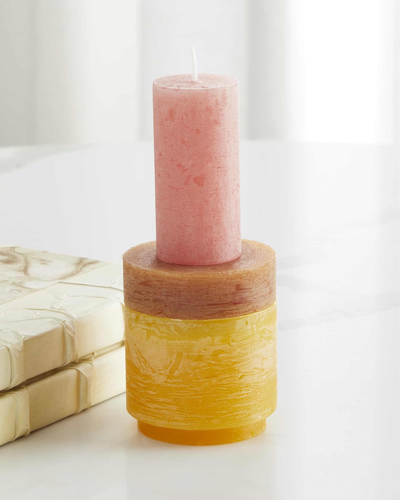 Stan Editions Two High Candle Stack | Neiman Marcus
