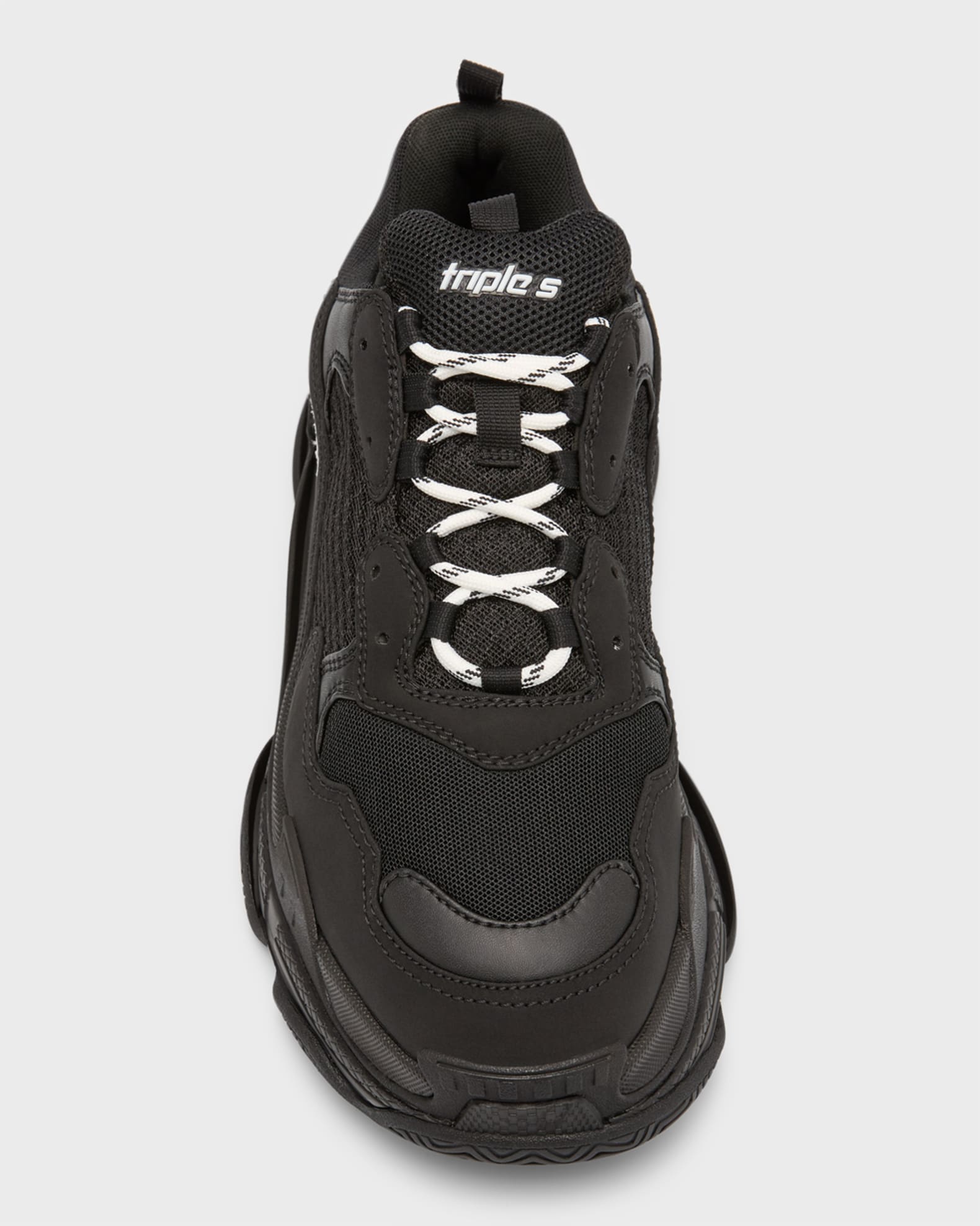 Balenciaga Men's Triple S Mesh Runner Sneakers | Neiman Marcus