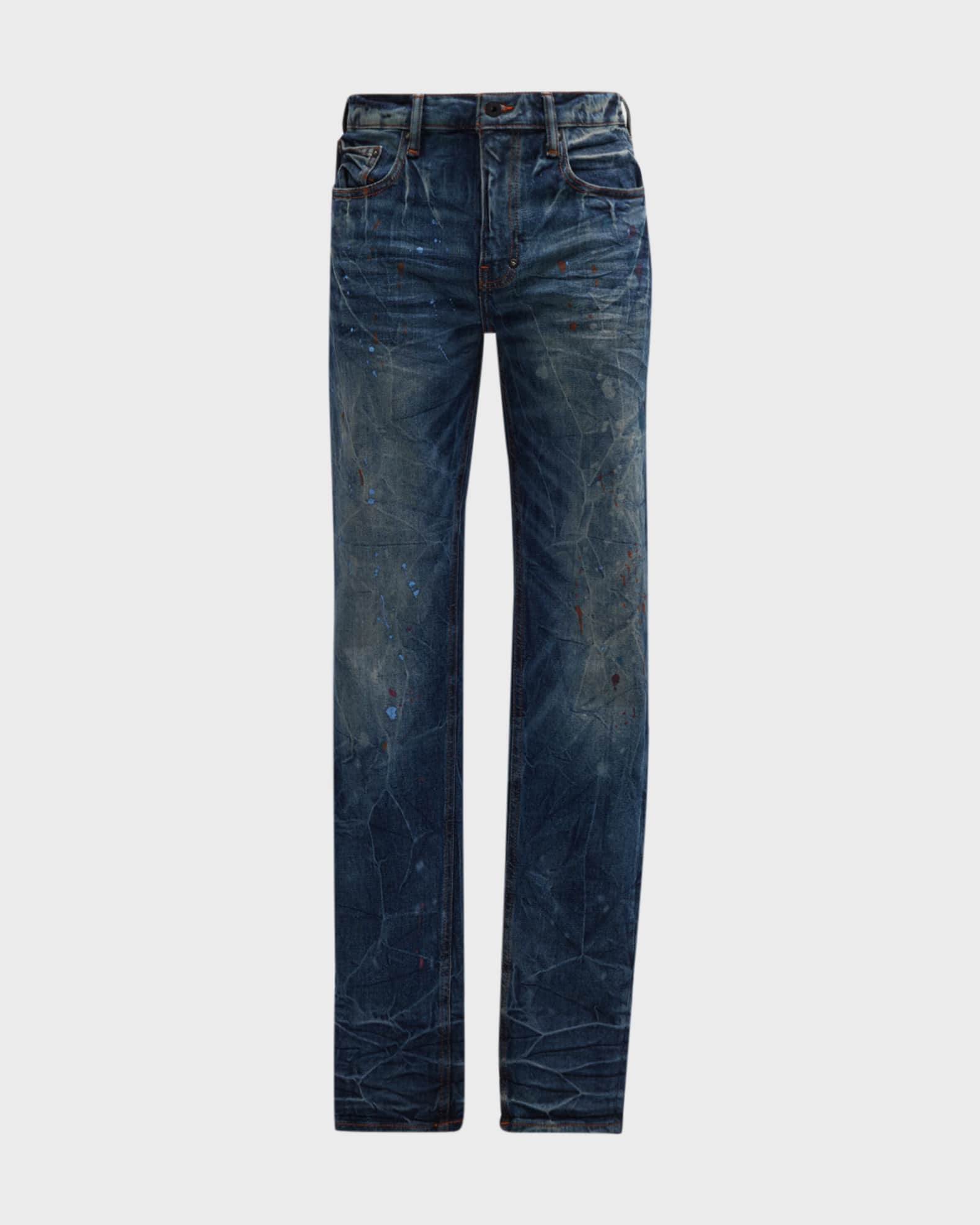 PRPS Men's Slim Paint Splatter Jeans | Neiman Marcus
