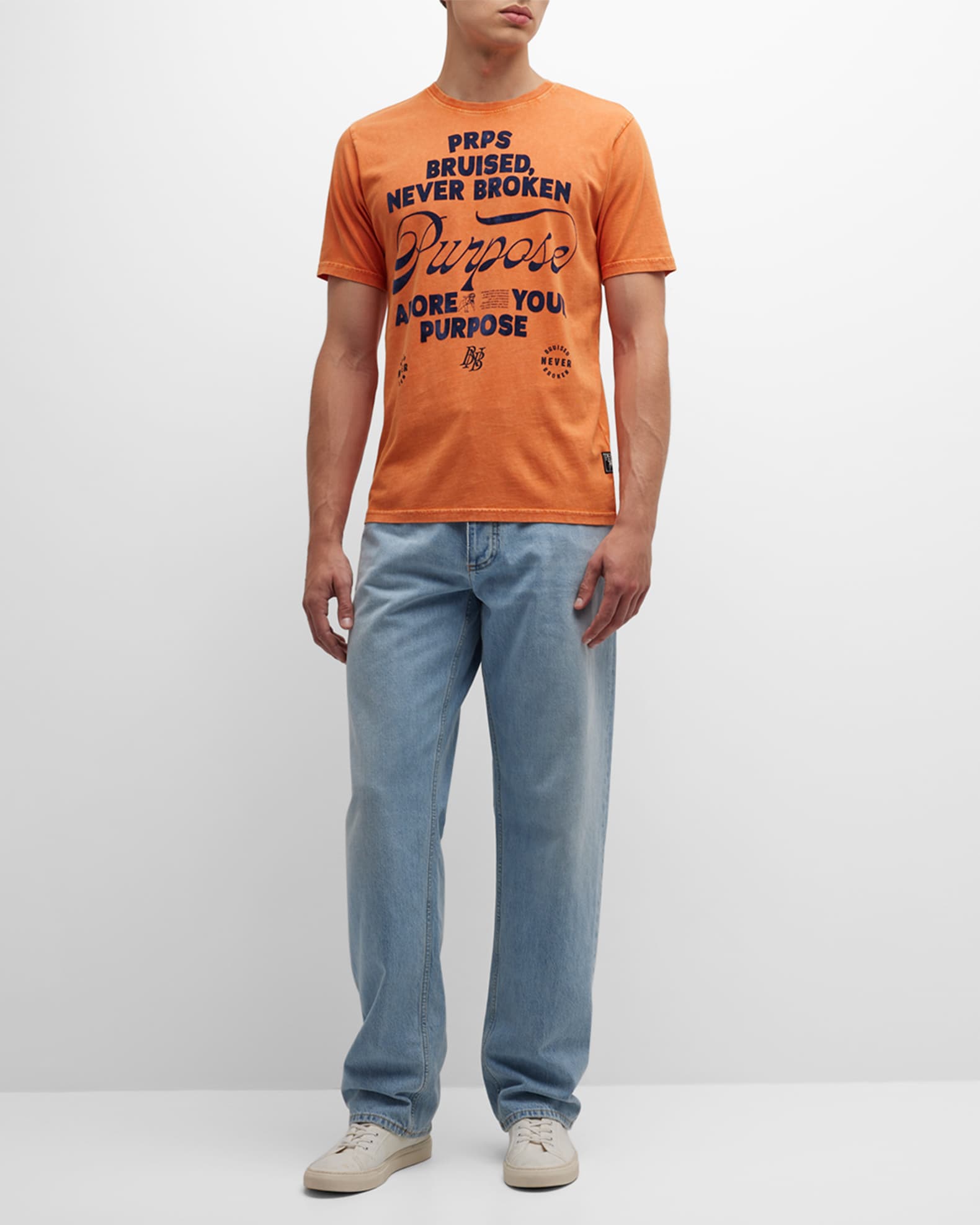 PRPS Men's Bruised Never Broken T-Shirt | Neiman Marcus