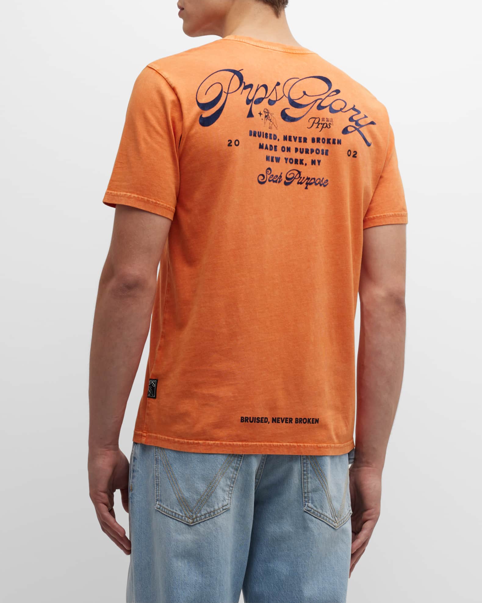 PRPS Men's Bruised Never Broken T-Shirt | Neiman Marcus