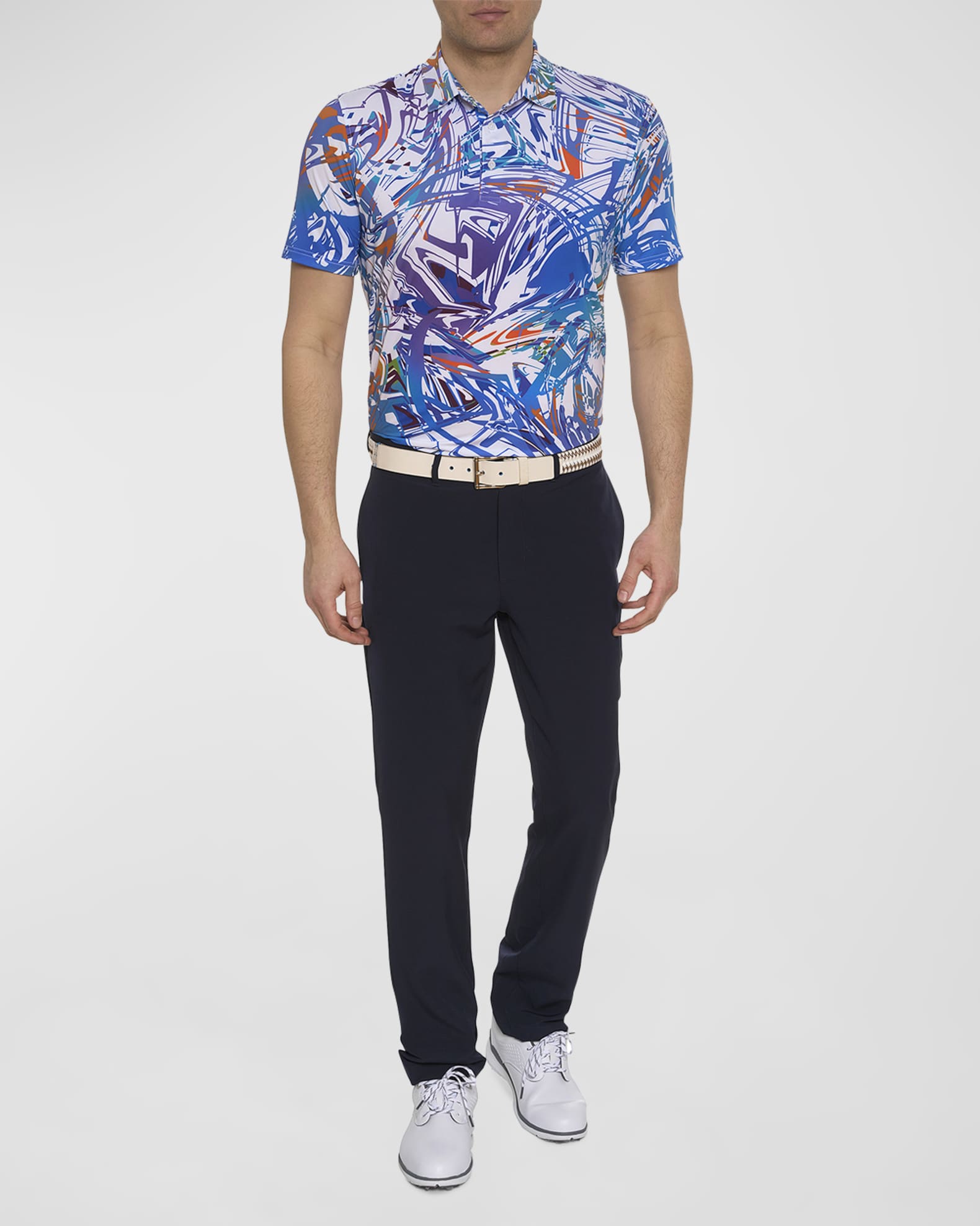 Robert Graham Men's Messina Polo Shirt | Neiman Marcus