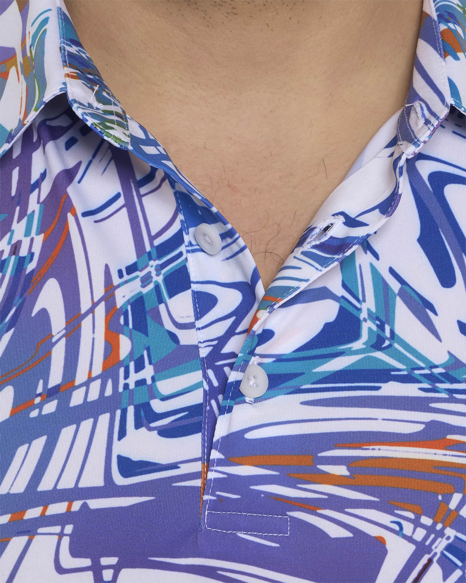 Robert Graham Men's Messina Polo Shirt | Neiman Marcus