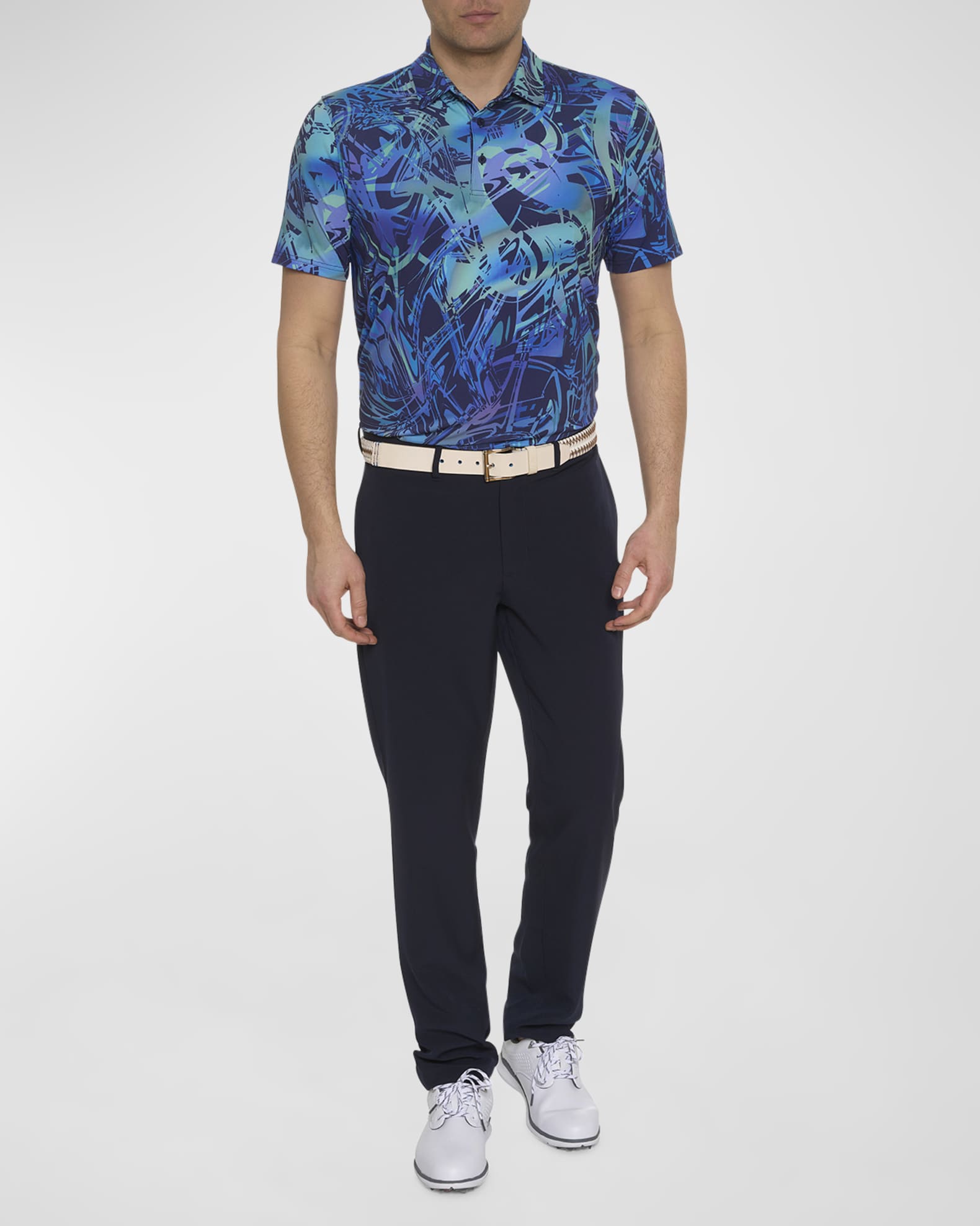 Robert Graham Men's Messina Polo Shirt | Neiman Marcus