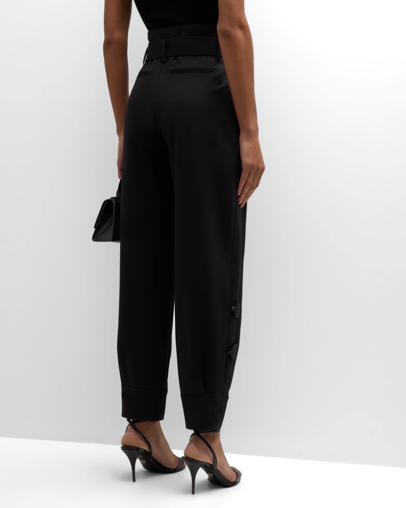 Iro Marita Belted Cargo Joggers | Neiman Marcus