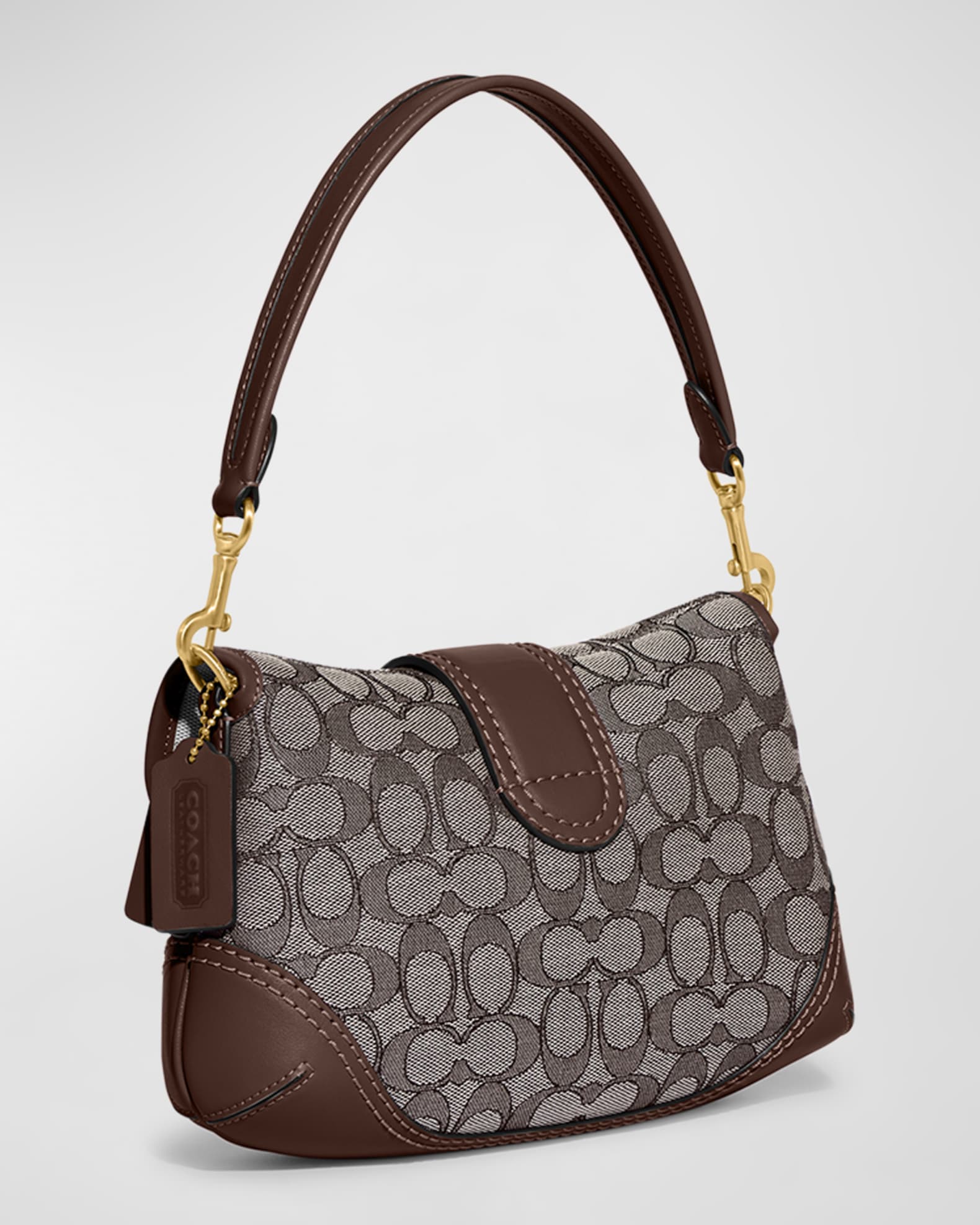 Coach Soho Signature Jacquard Shoulder Bag | Neiman Marcus