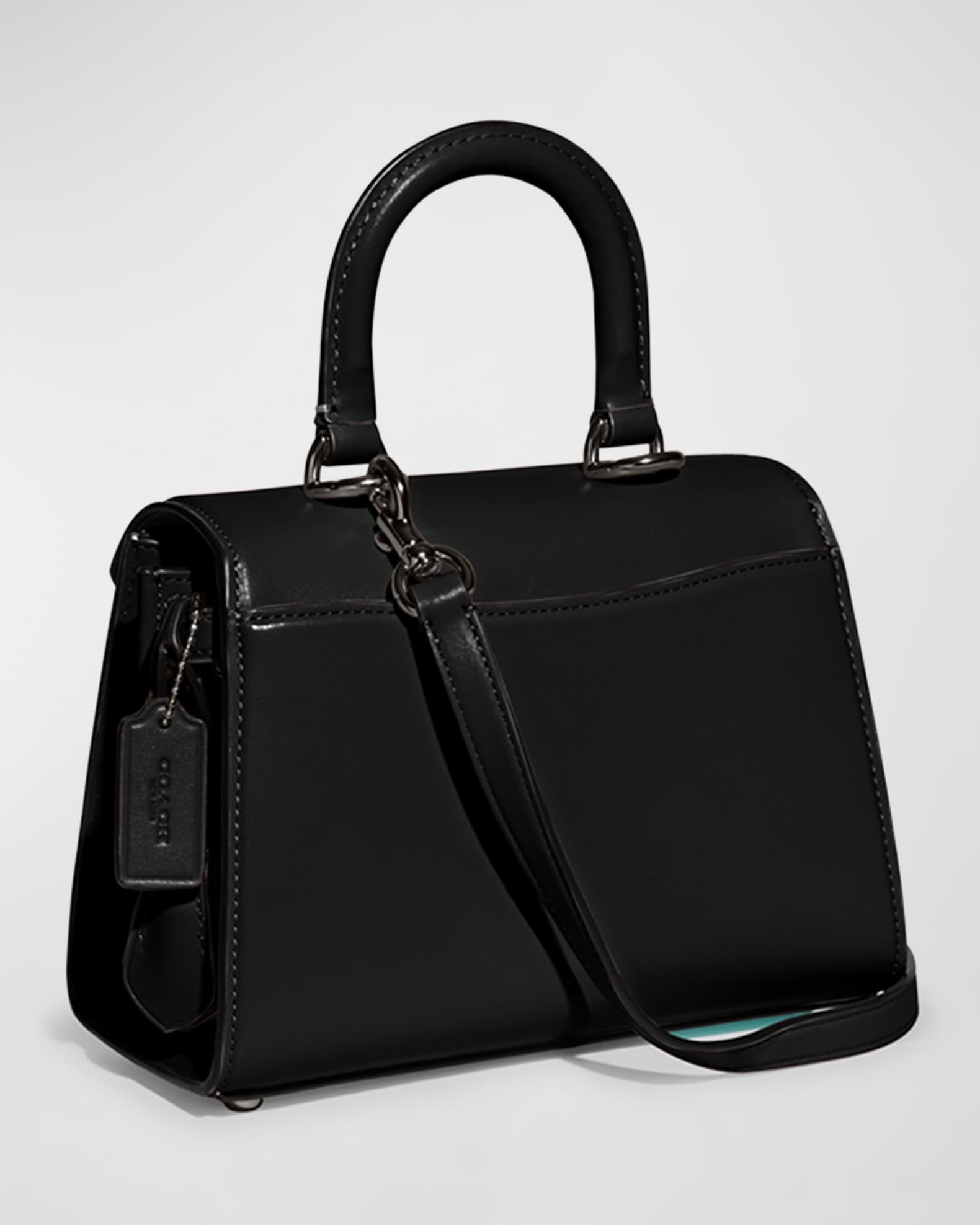 Coach Sammy 21 Luxe Leather Top-Handle Bag | Neiman Marcus