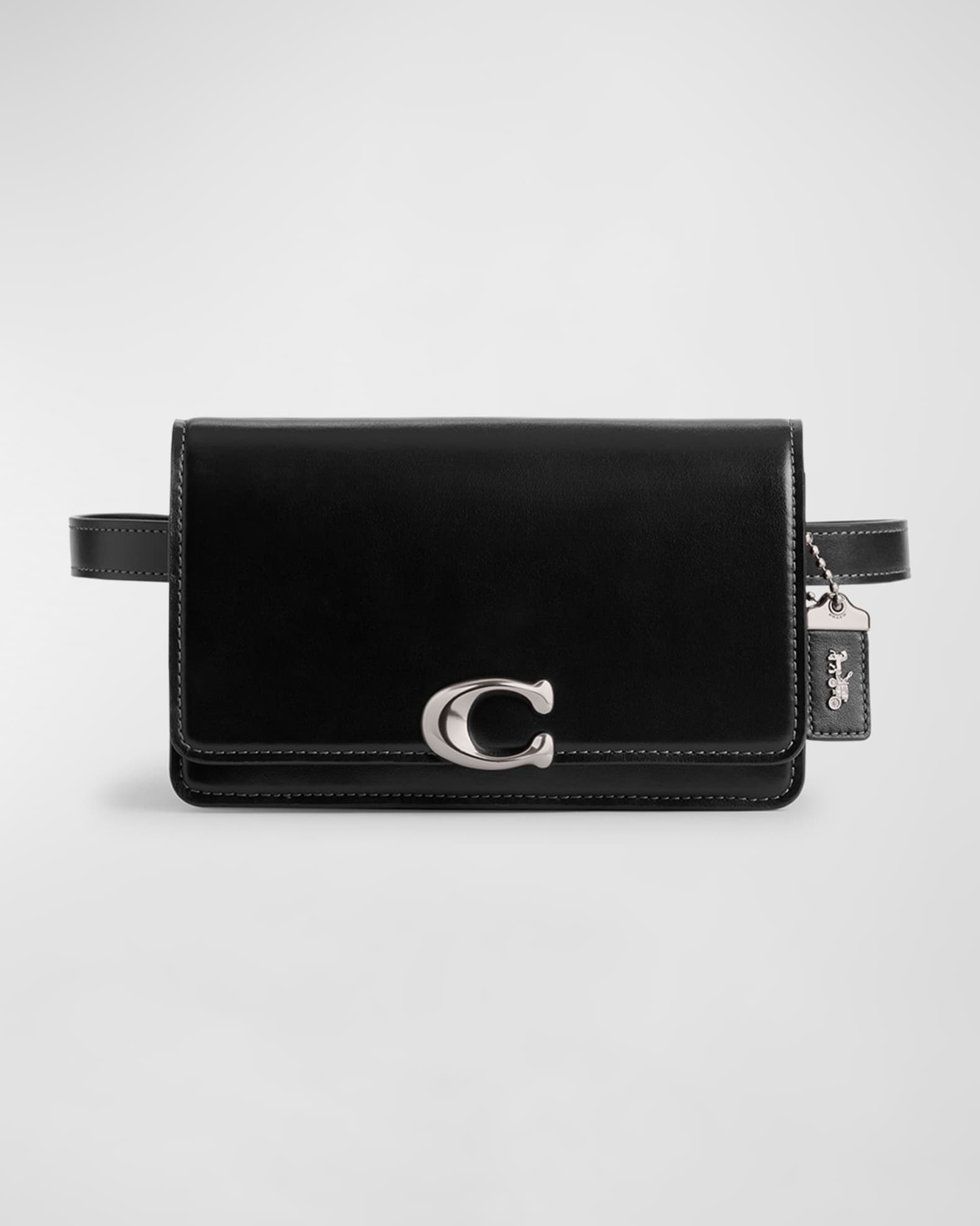 Coach Bandit Flap Leather Belt Bag | Neiman Marcus